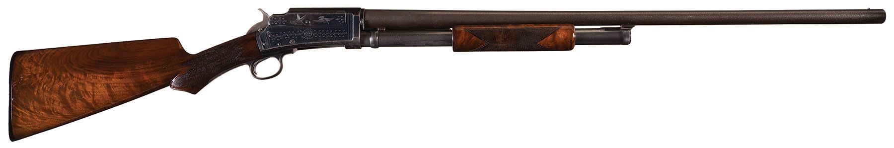 Fine Factory Engraved Marlin Model 1898 Slide Action Shotgun | Rock ...