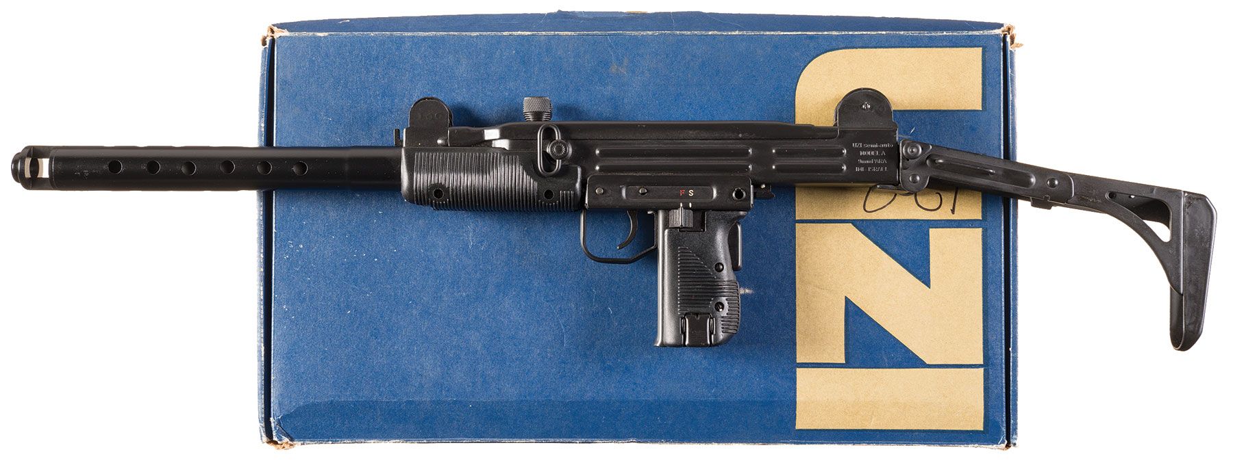 Action Arms/I.M.I. Uzi Model A Semi-Automatic Carbine with Box | Rock ...