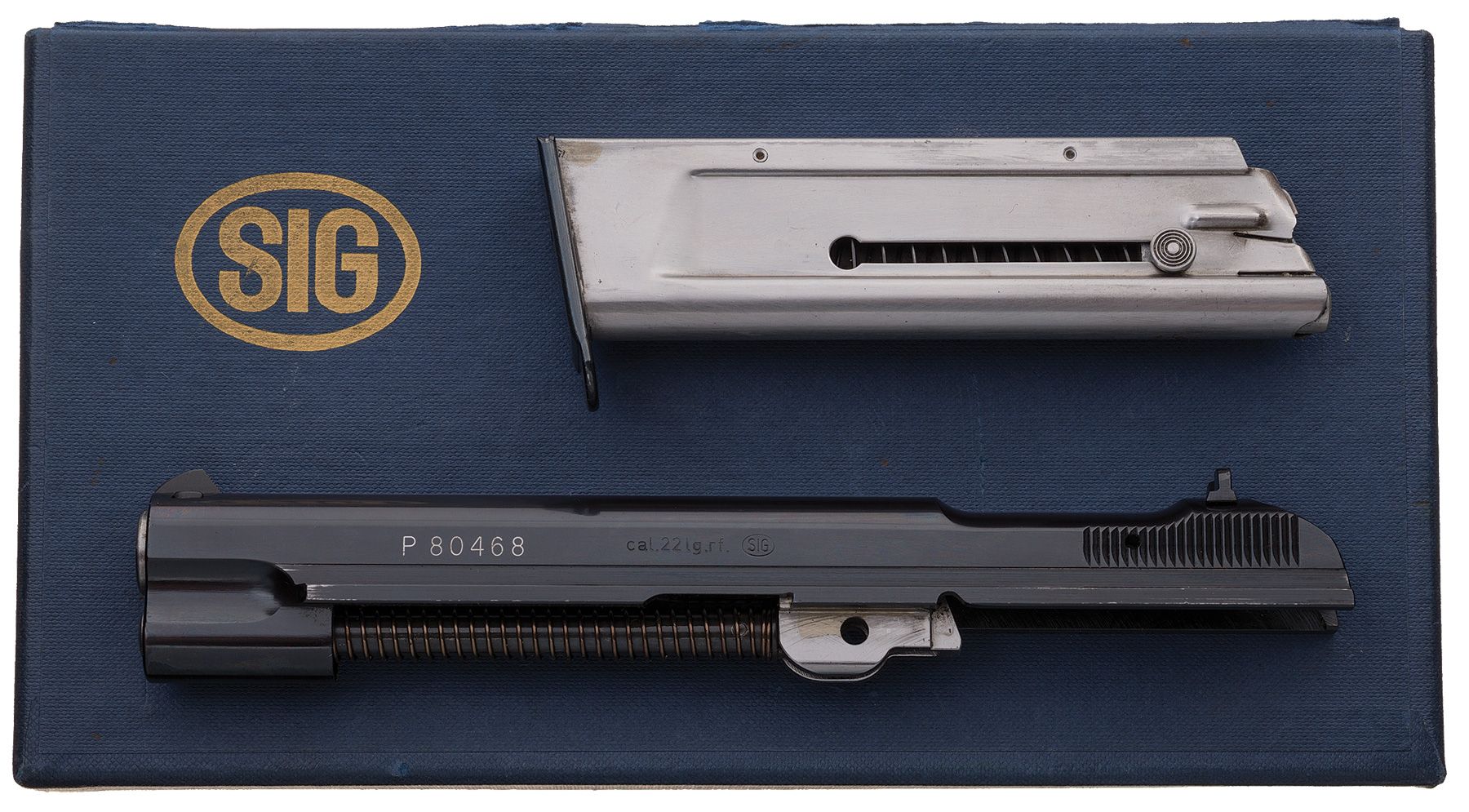 Desirable Sig P210 .22 LR Conversion Unit with Box | Rock Island Auction