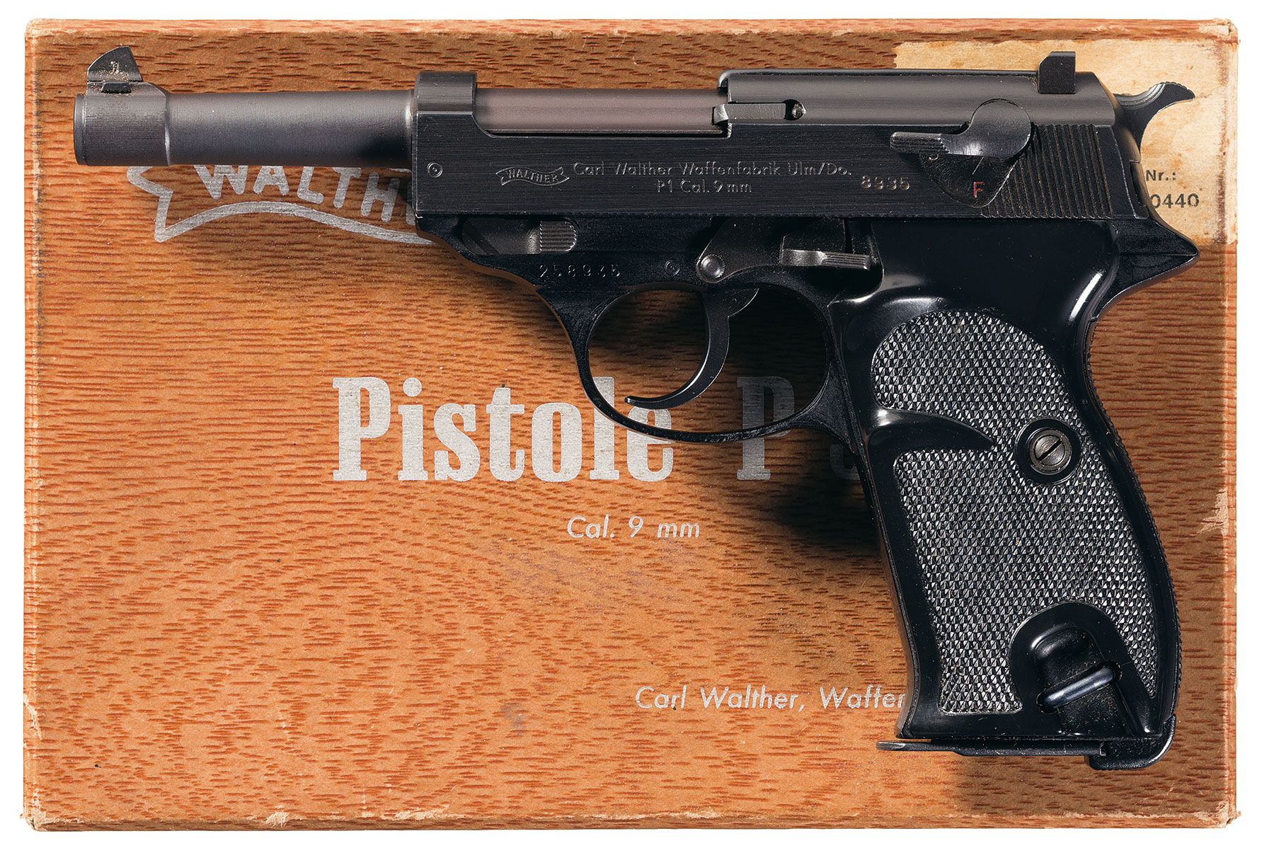 Walther P-38 Semi-Automatic Pistol with Box | Rock Island Auction