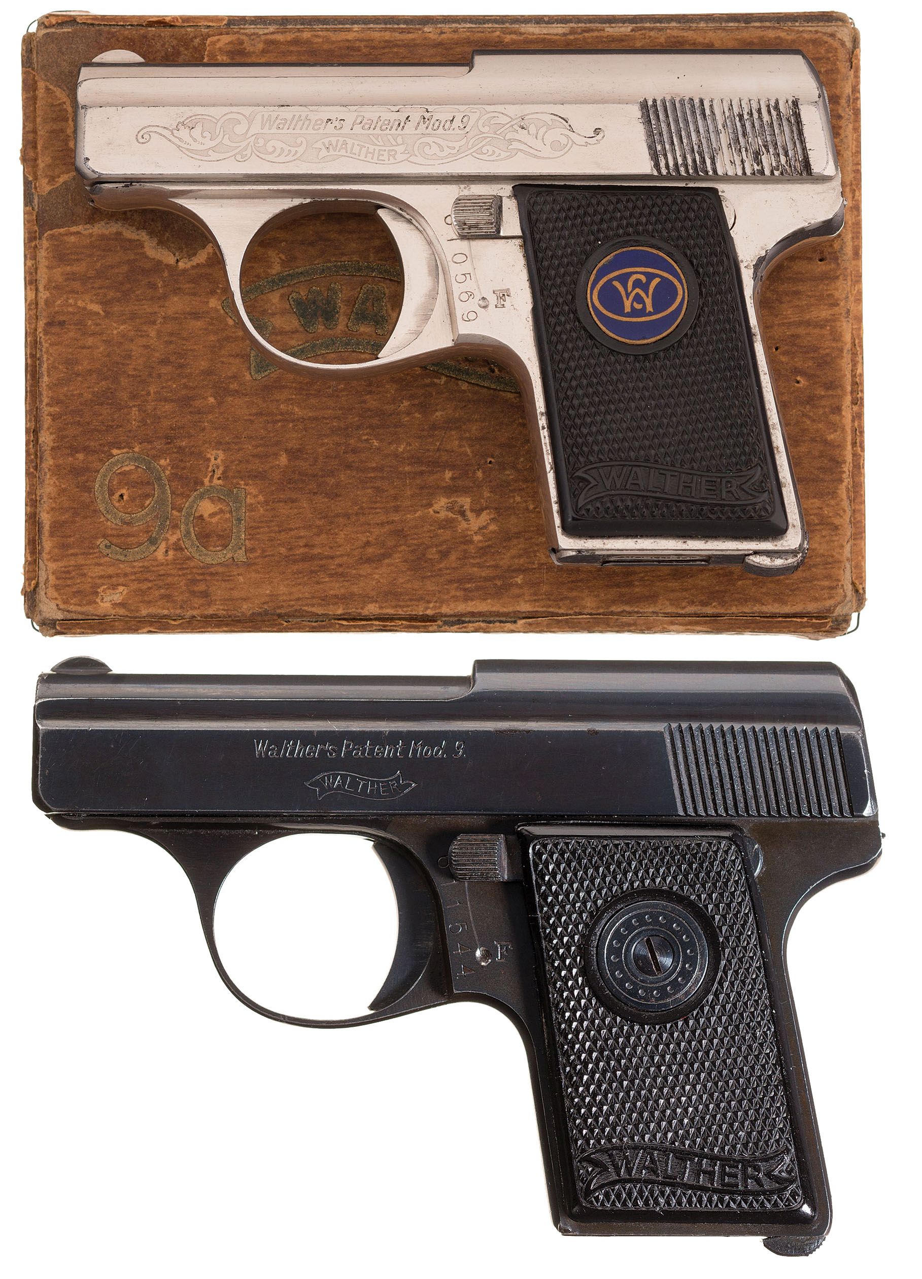 Collector's Lot of Two Walther Semi-Automatic Pocket Pistols | Rock ...