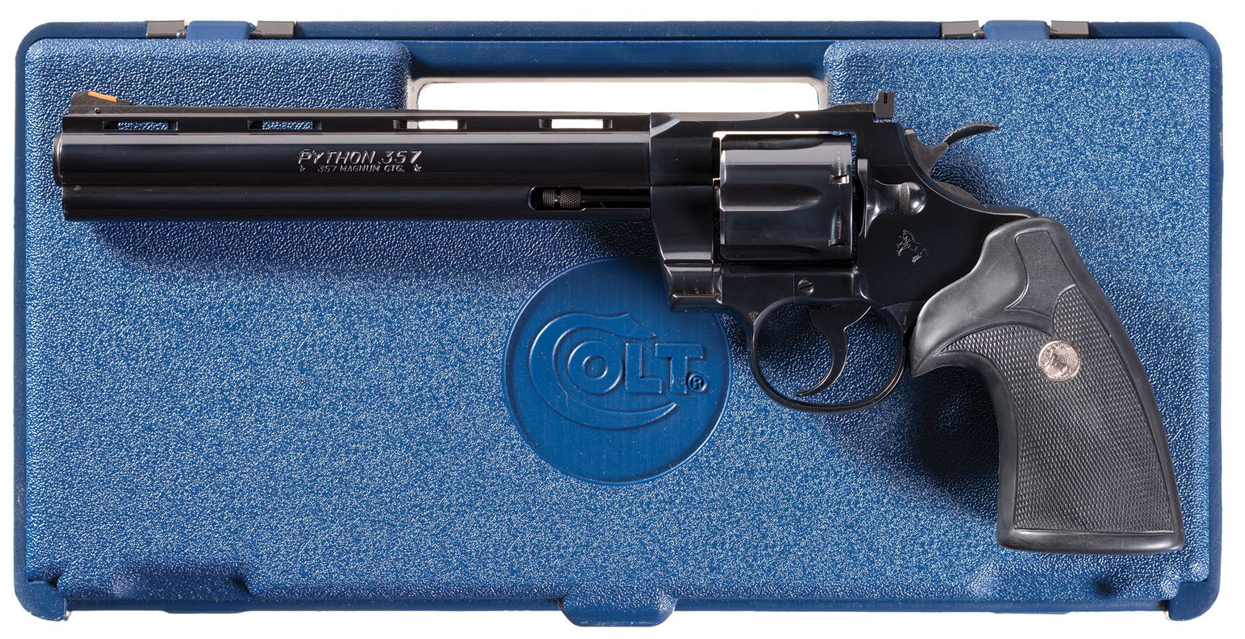 Colt Python Double Action Revolver with Case | Rock Island Auction