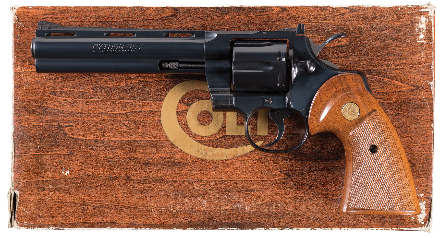 Colt Python Double Action Revolver with Box | Rock Island Auction