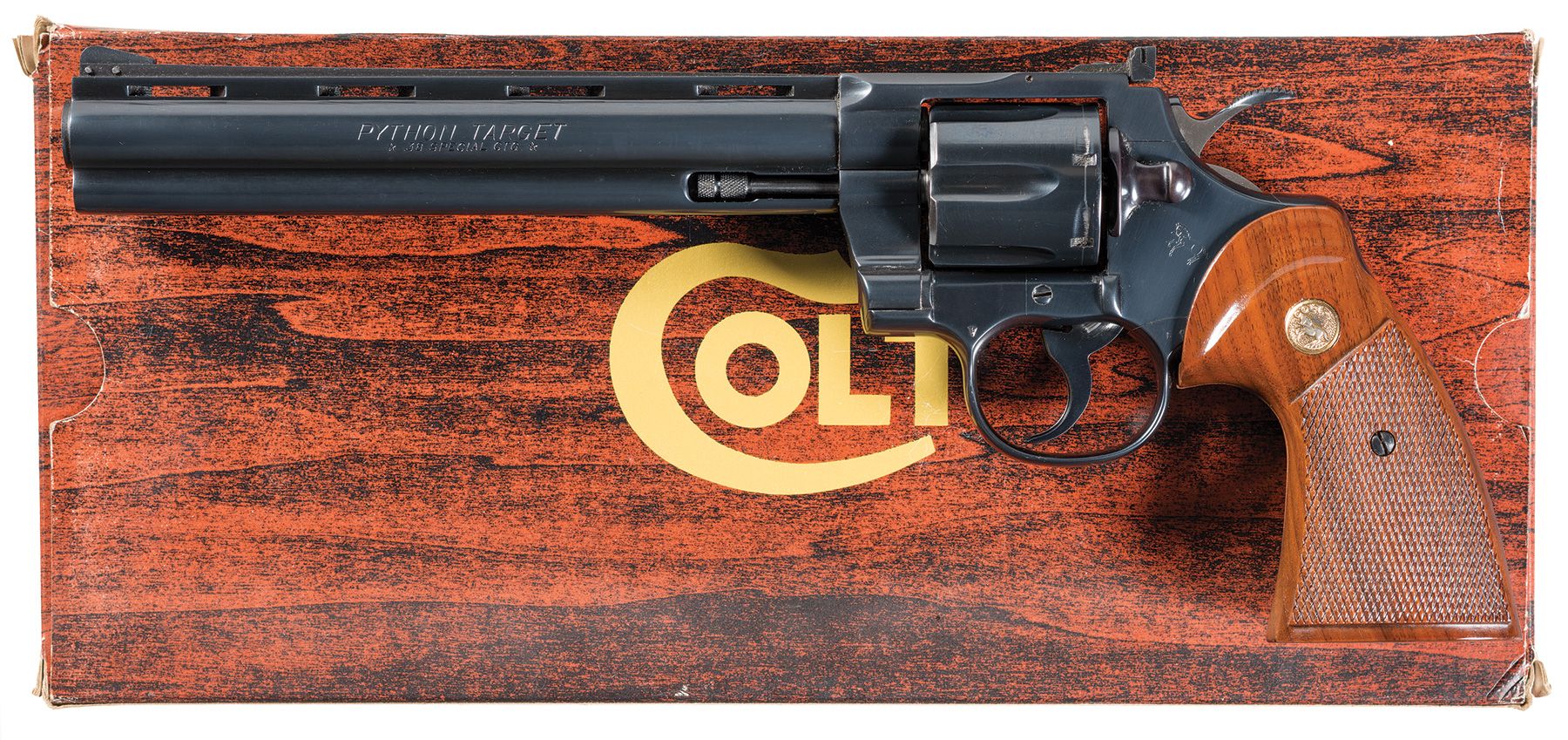Colt Python .38 Special Target Model Double Action Revolver | Rock ...