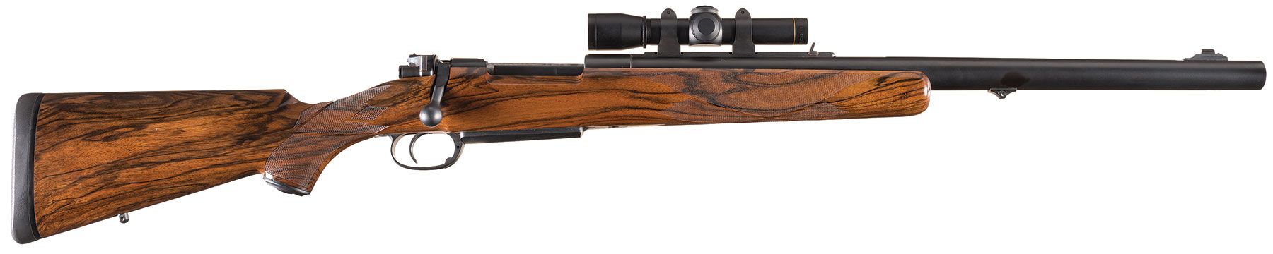 Exceptional Frank Wells Custom Bolt Action Rifle in .585 Wells | Rock ...