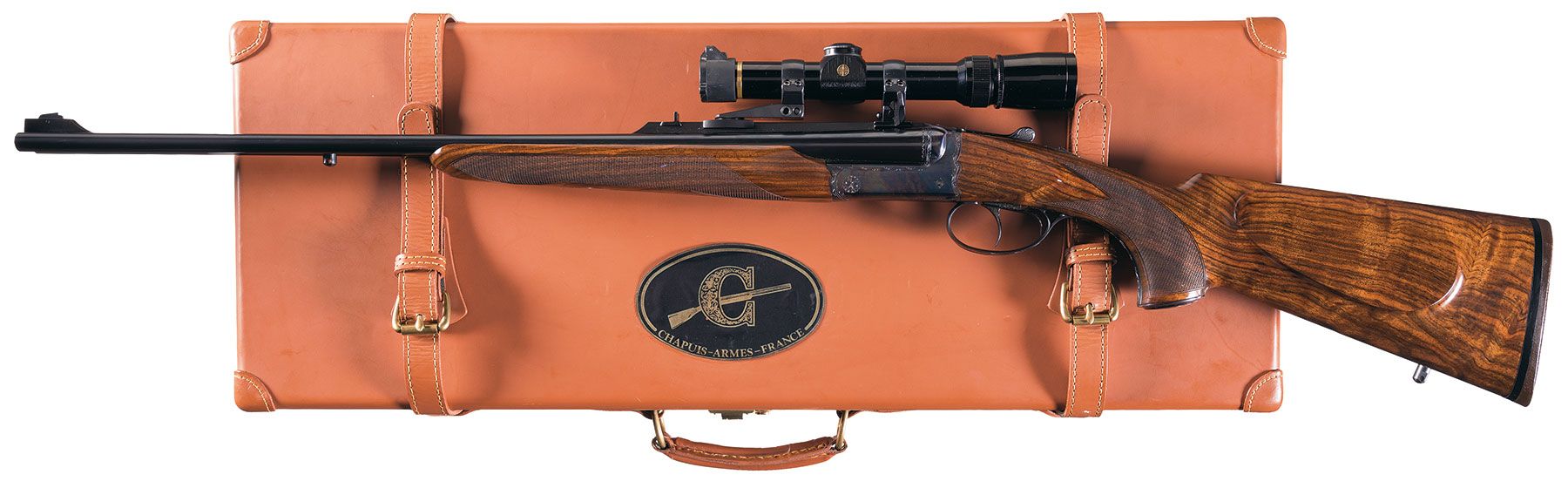 Engraved Chapuis PH1 African Box Lock Ejector Double Rifle | Rock ...