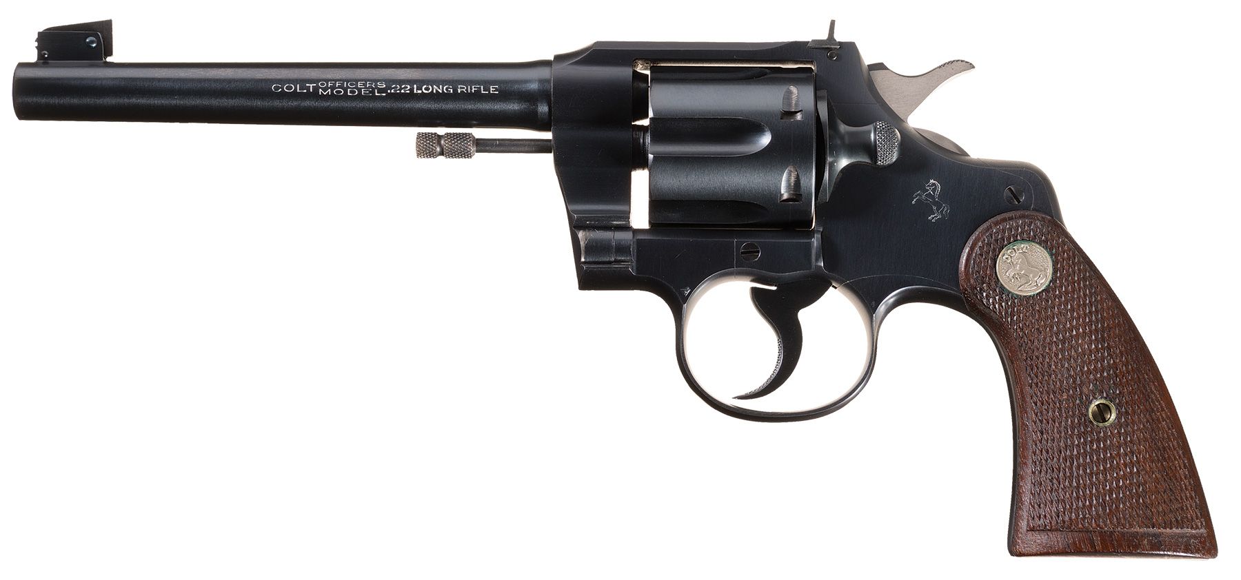 Pre-War Colt Officer's Model Target Double Action Revolver | Rock ...
