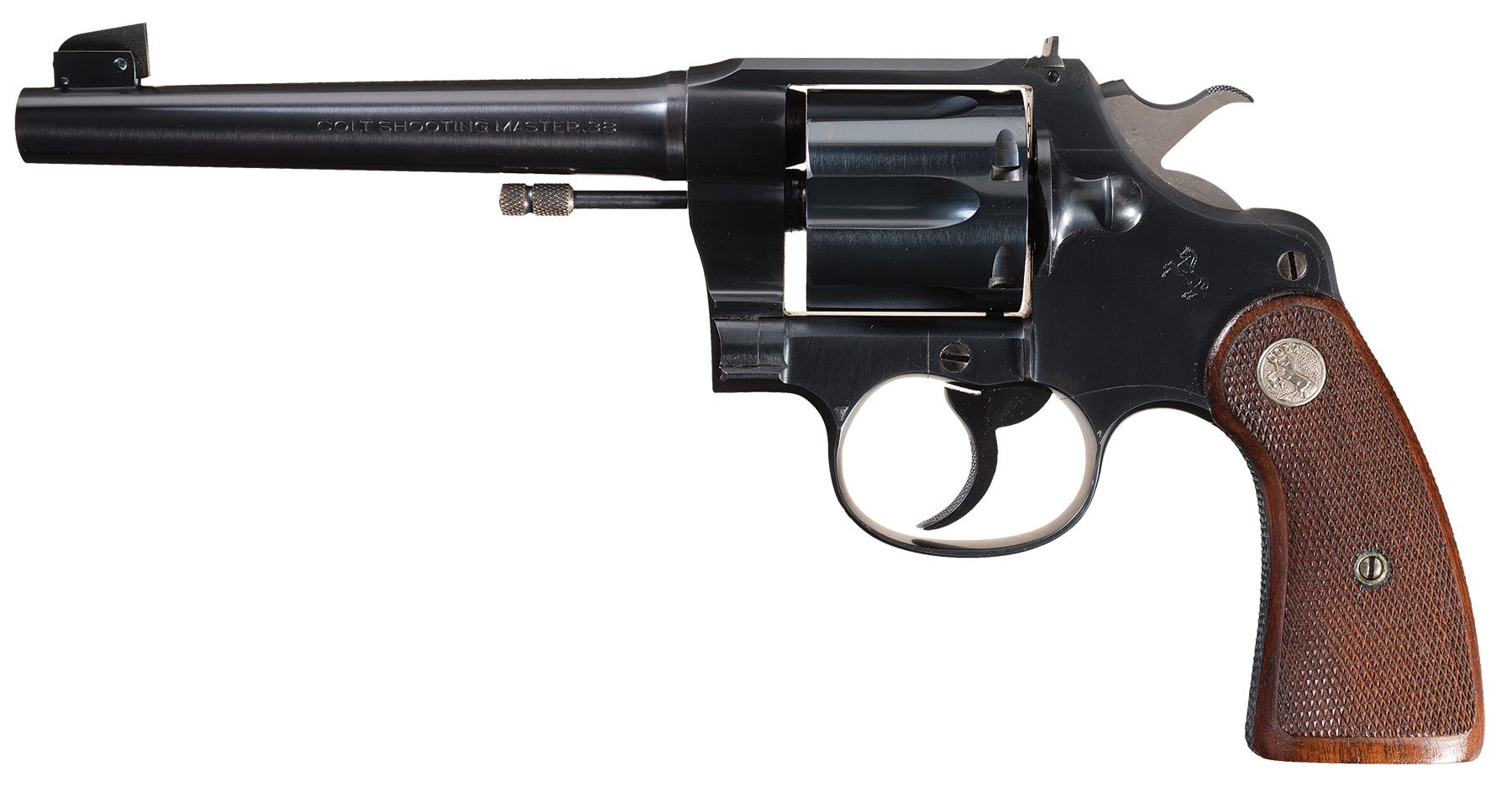 Pre-War Colt Shooting Master Double Action Target Revolver | Rock ...
