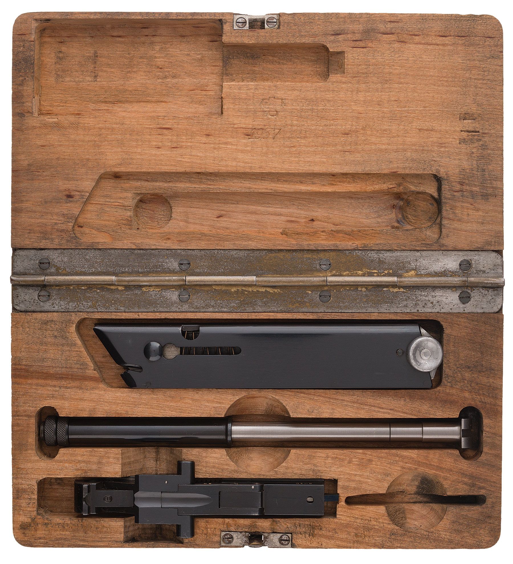 Cased German Luger 22 Caliber Conversion Kit | Rock Island Auction