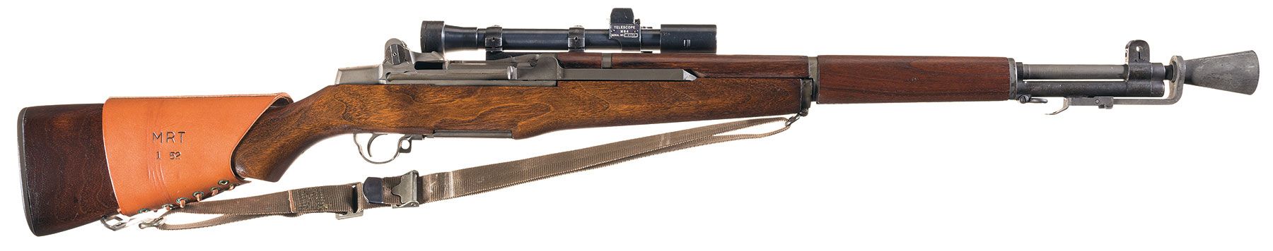 U.S Springfield M1C Garand Sniper, 1945, w/M84 Scope, Box | Rock Island ...