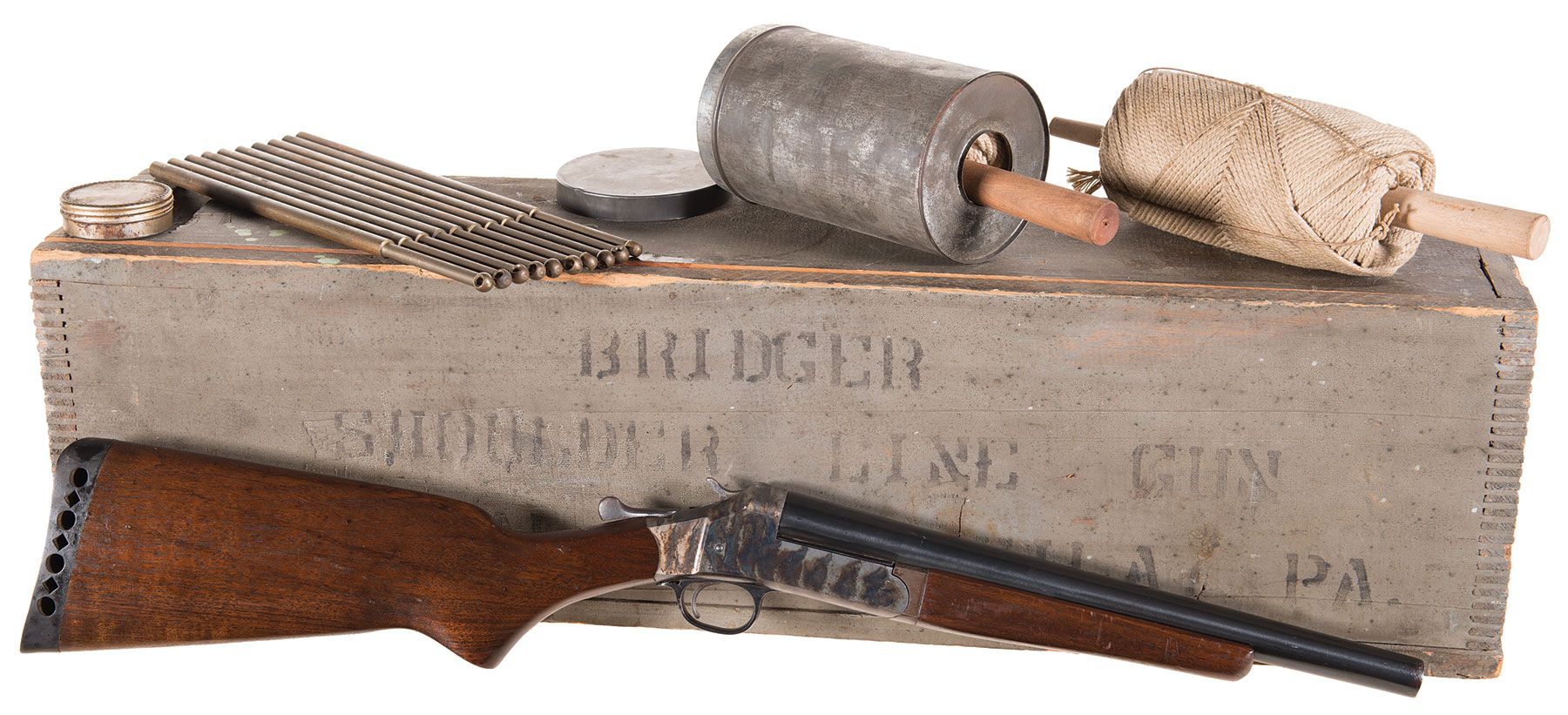 H&R Line Thrower With Case, Projectiles, Line And Instructions | Rock ...