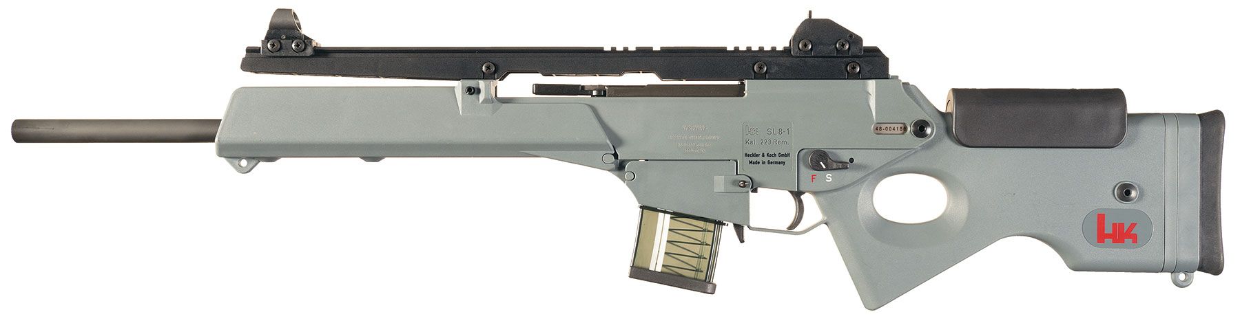 Desirable Heckler & Koch SL8-1 Semi-Automatic Rifle with Box | Rock ...