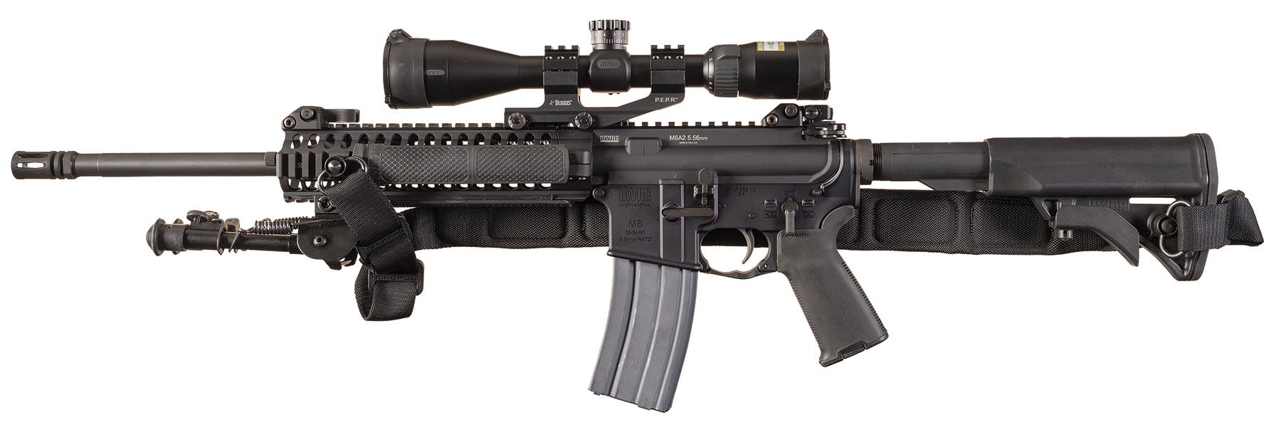 LWRC M6A2 Semi-Automatic Carbine with Scope | Rock Island Auction