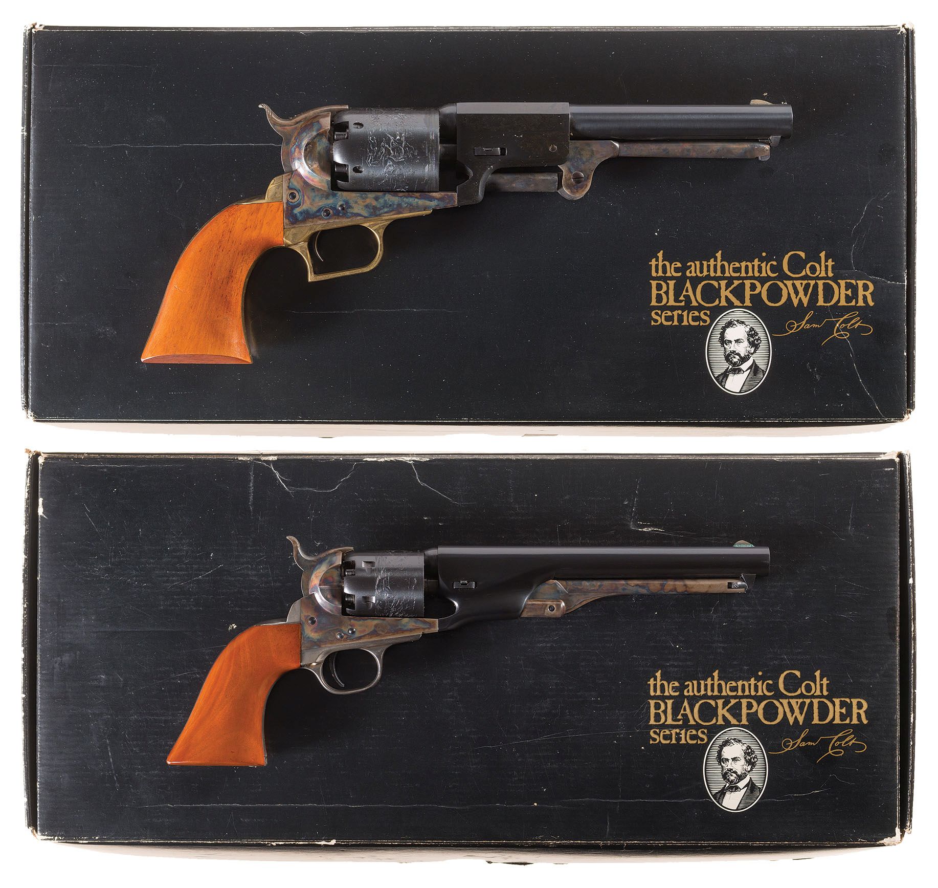 Two Colt Black Powder Series Percussion Revolvers with Boxes | Rock ...