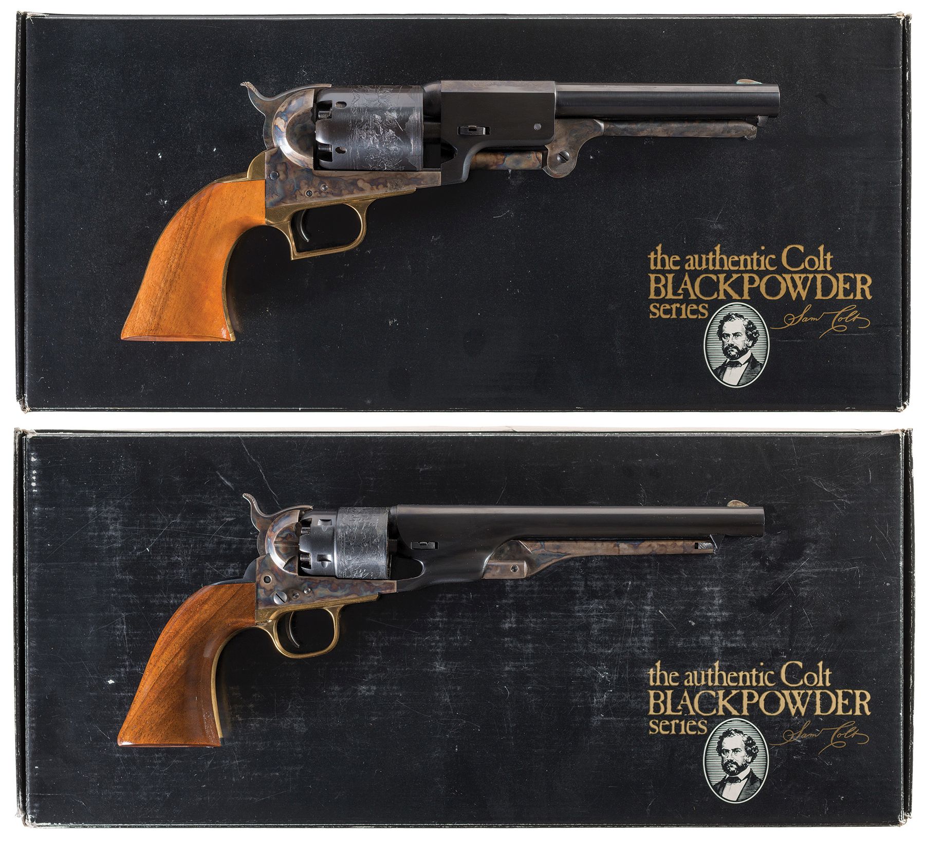 Two Colt Black Powder Series Percussion Revolvers with Boxes | Rock ...