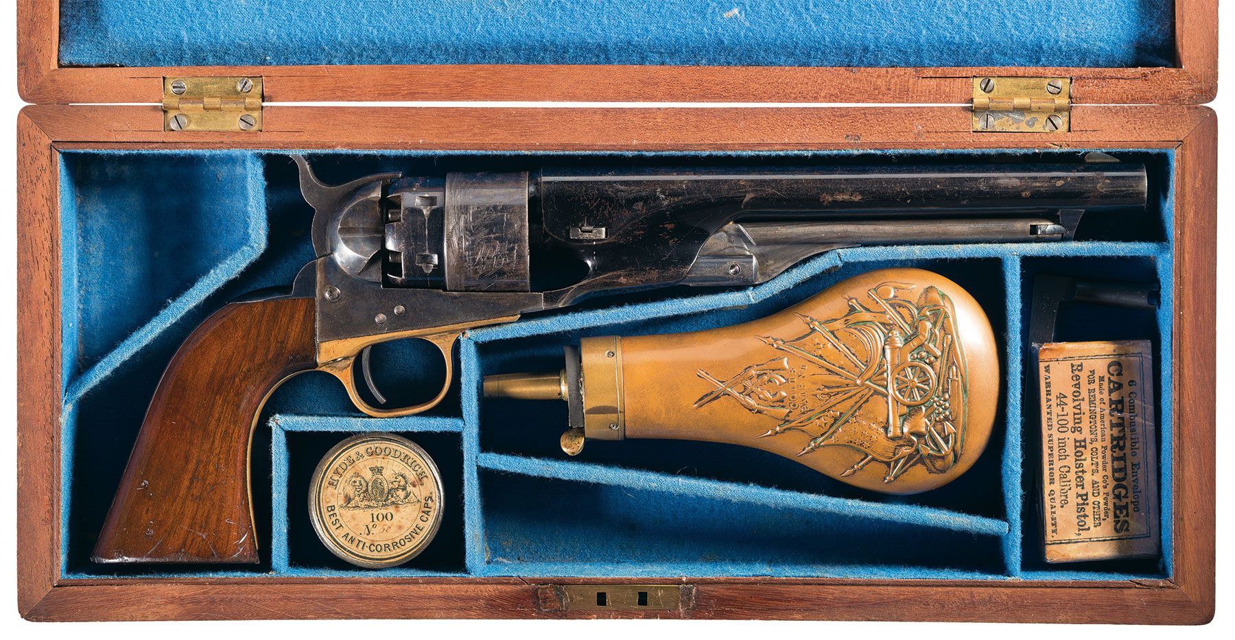 Colt Civilian Model 1860 Army Percussion Revolver with Case | Rock ...
