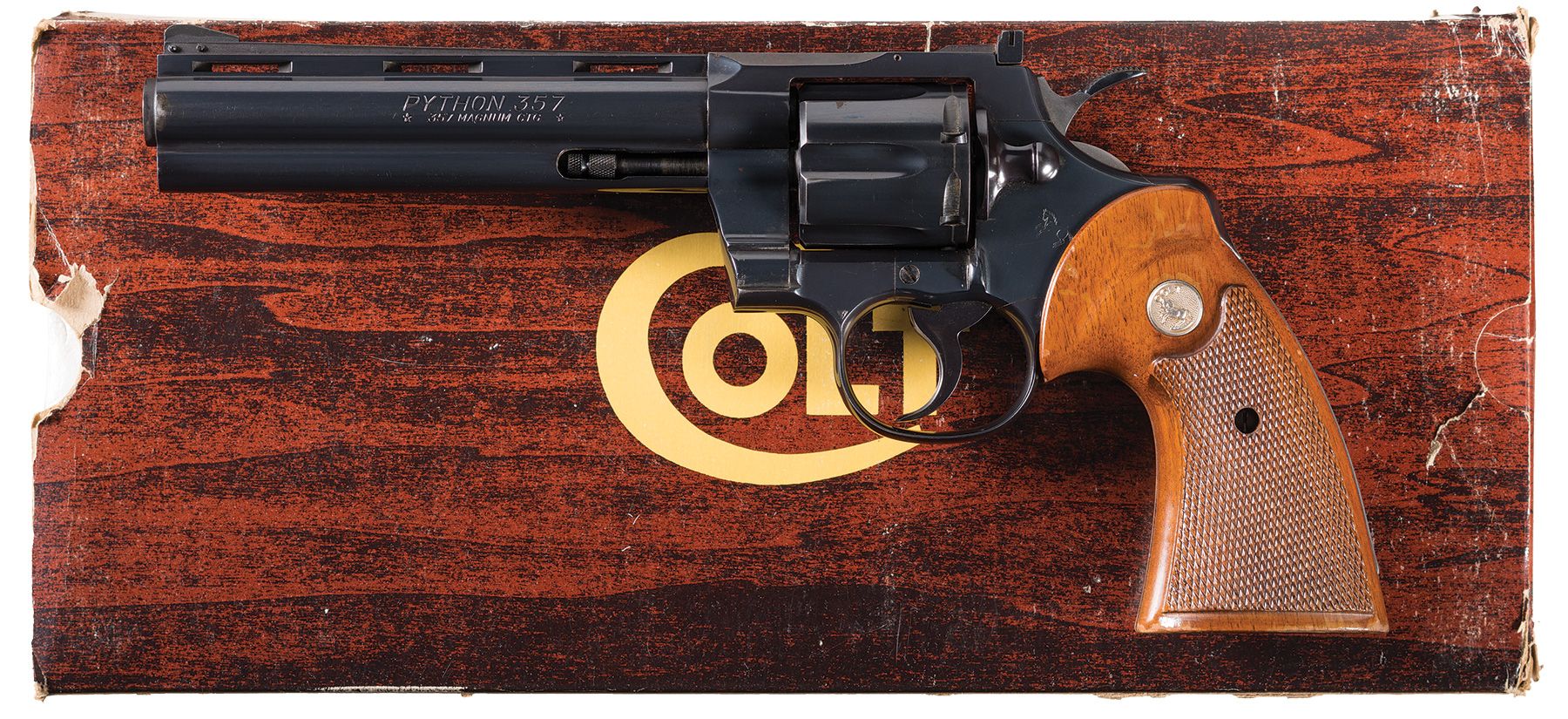 Colt Python Double Action Revolver with Box | Rock Island Auction