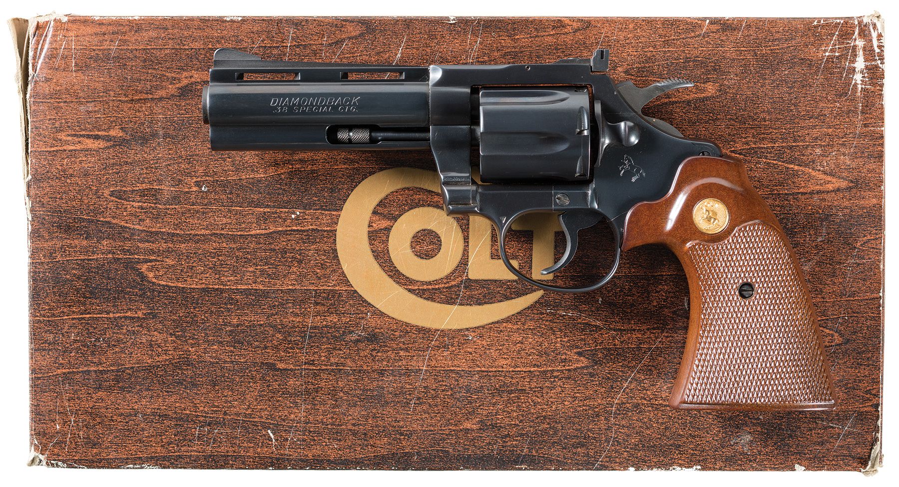 Colt Diamondback Double Action Revolver with Box | Rock Island Auction