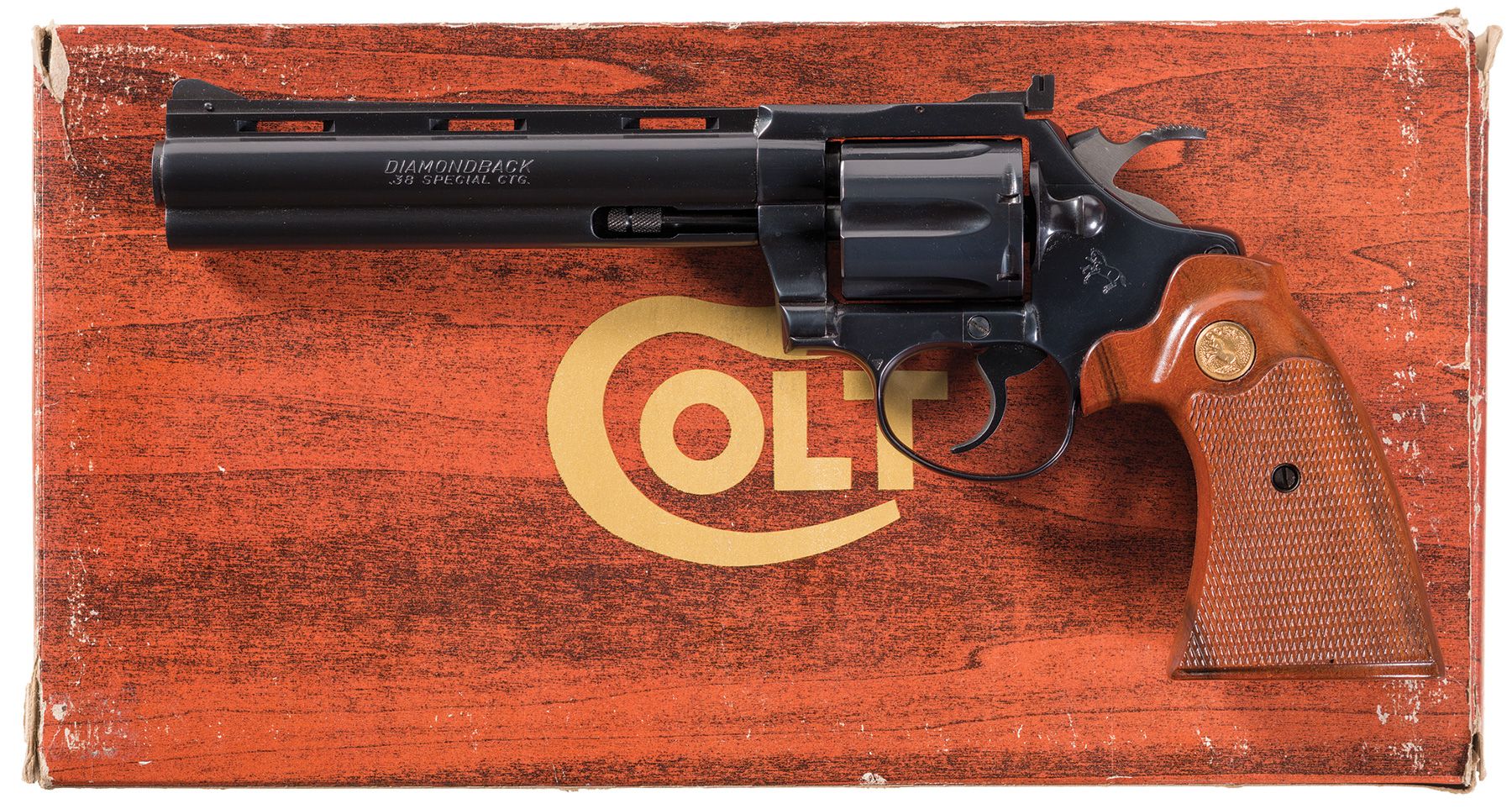 Colt Diamondback Double Action Revolver with Box | Rock Island Auction