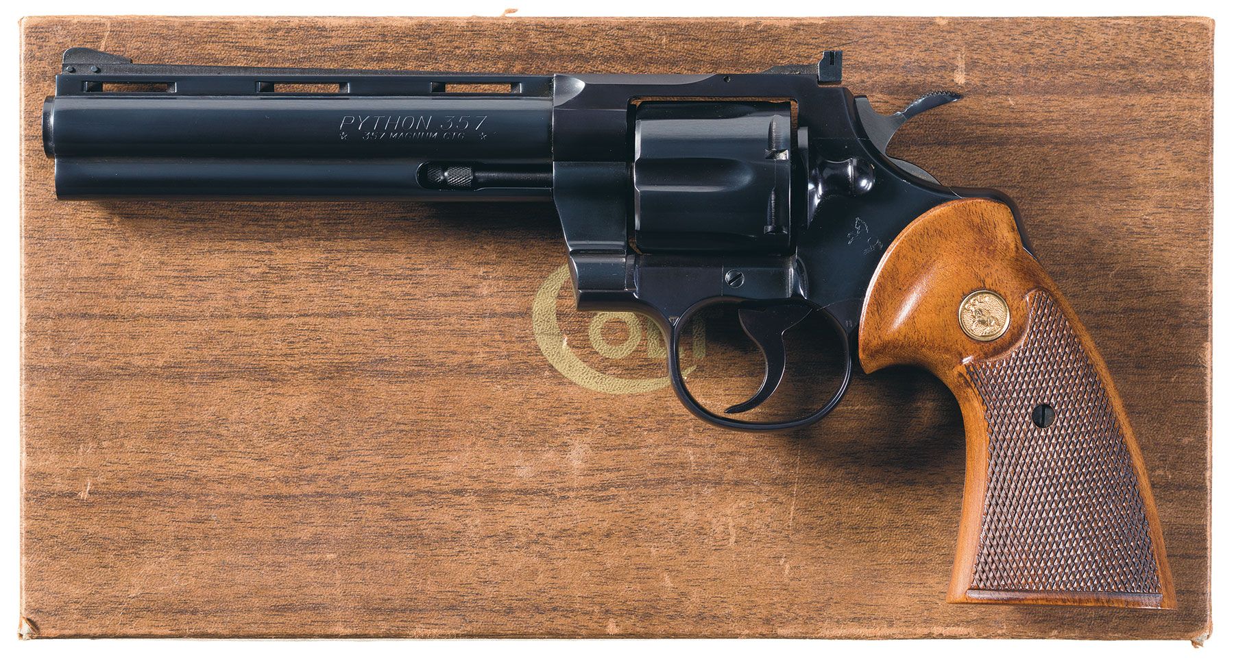 Colt Python Double Action Revolver with Box | Rock Island Auction
