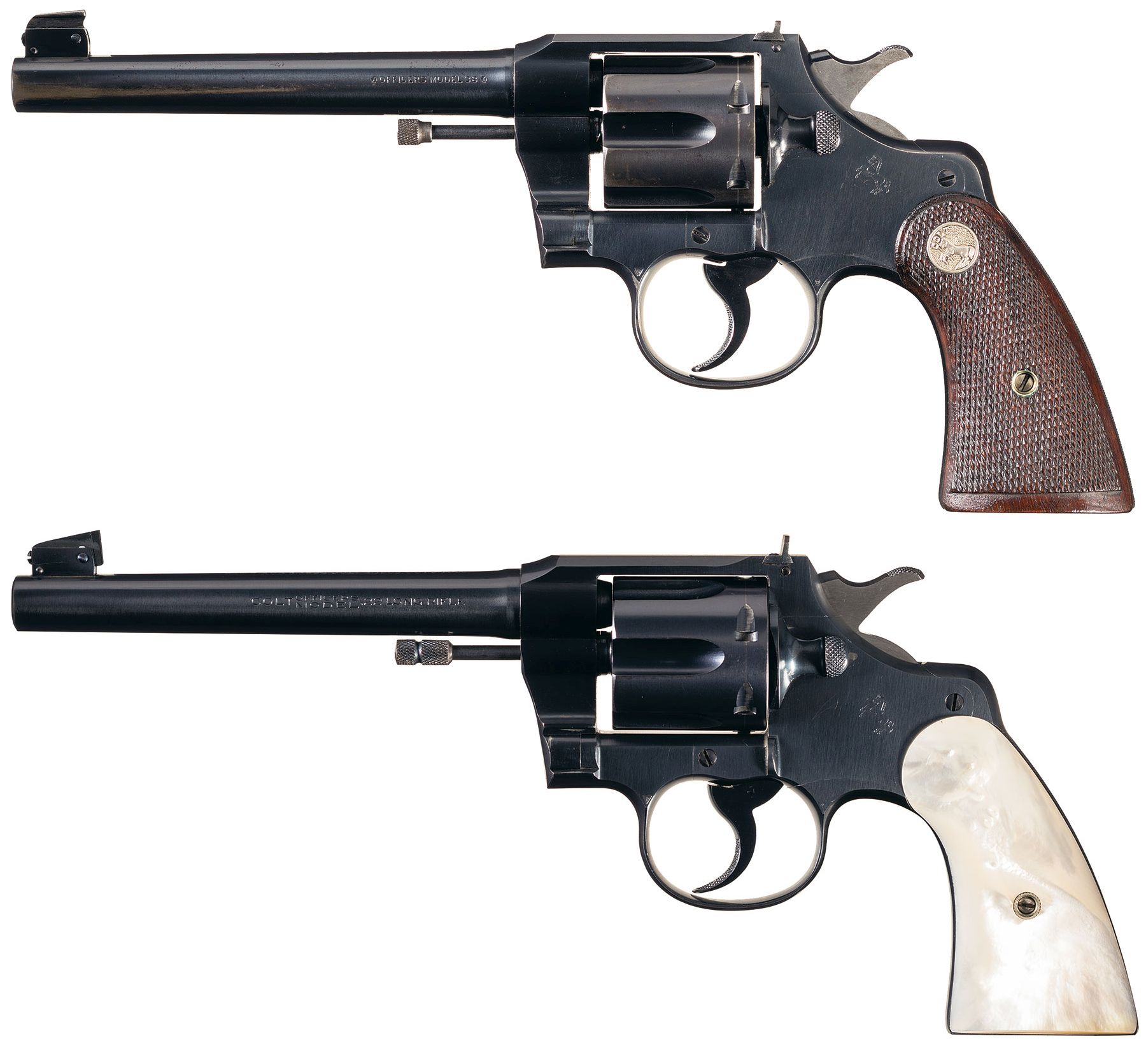 Two Colt Double Action Revolvers | Rock Island Auction