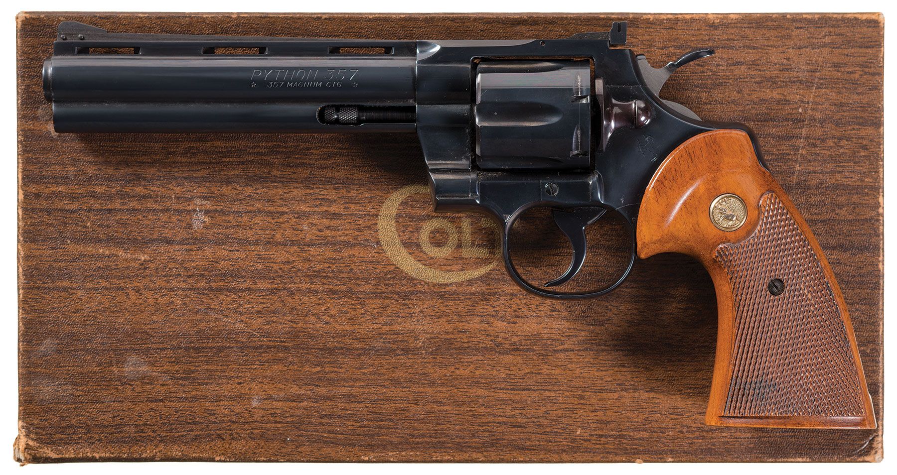 Colt Python Double Action Revolver with Original Box | Rock Island Auction