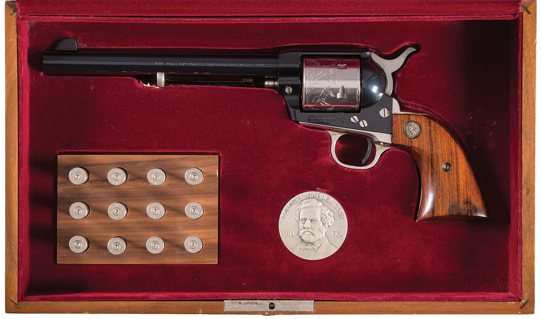 Cased Colt Samuel L. Colt Sesquicentennial Single Action Army | Rock ...