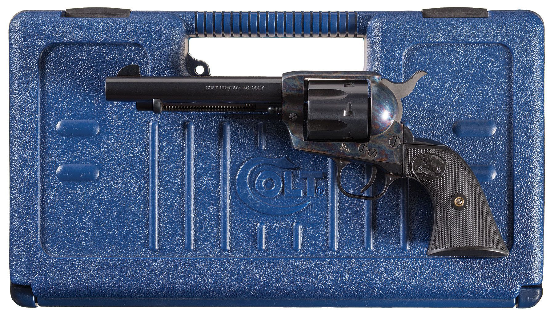 Colt Cowboy Model Single Action Army Revolver with Case | Rock Island ...