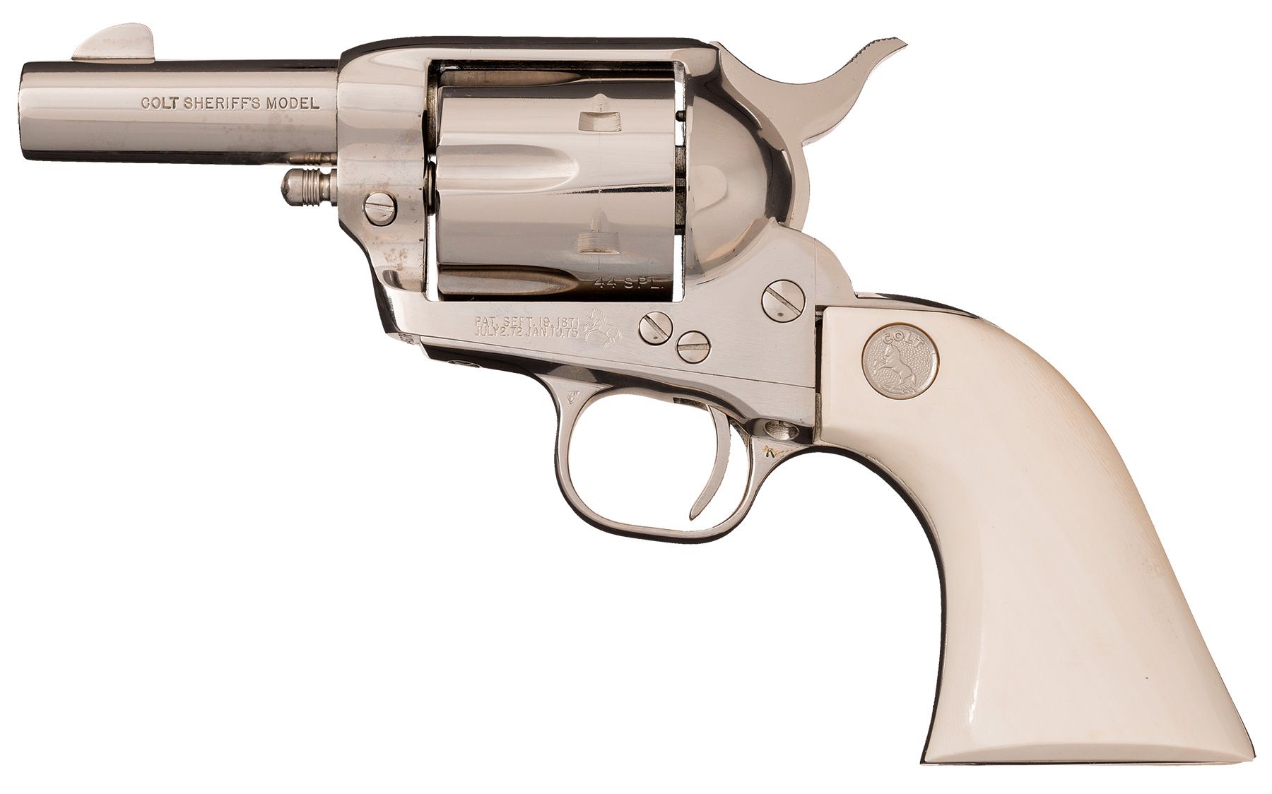 Third Generation Colt Sheriff's Model Single Action Army | Rock Island ...