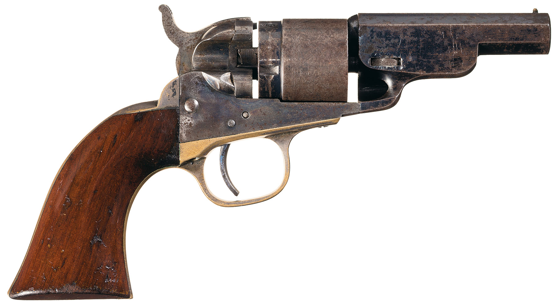 Short Barrel Colt Pocket Navy Conversion Revolver | Rock Island Auction