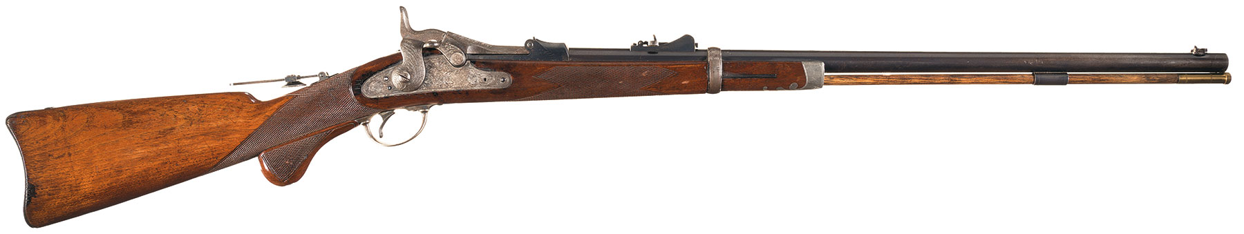 U.S. Springfield Model 1875 Trapdoor Officer's Rifle | Rock Island Auction