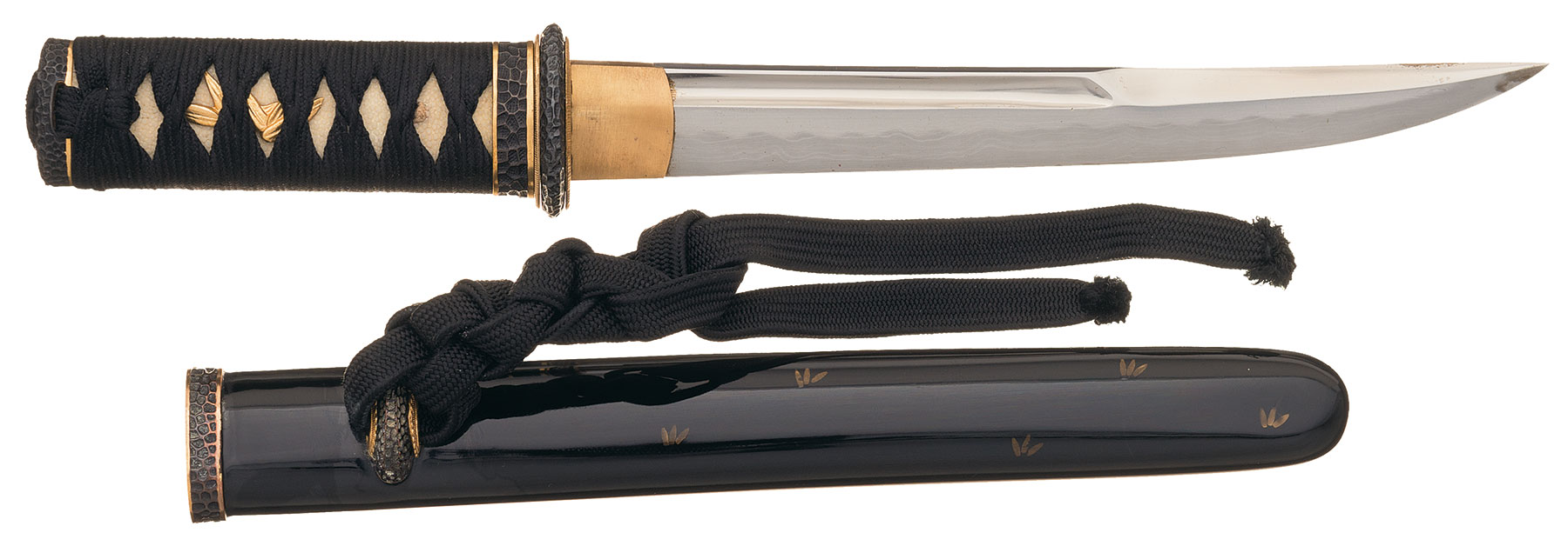 Excellent Japanese Tanto-Length Knife | Rock Island Auction