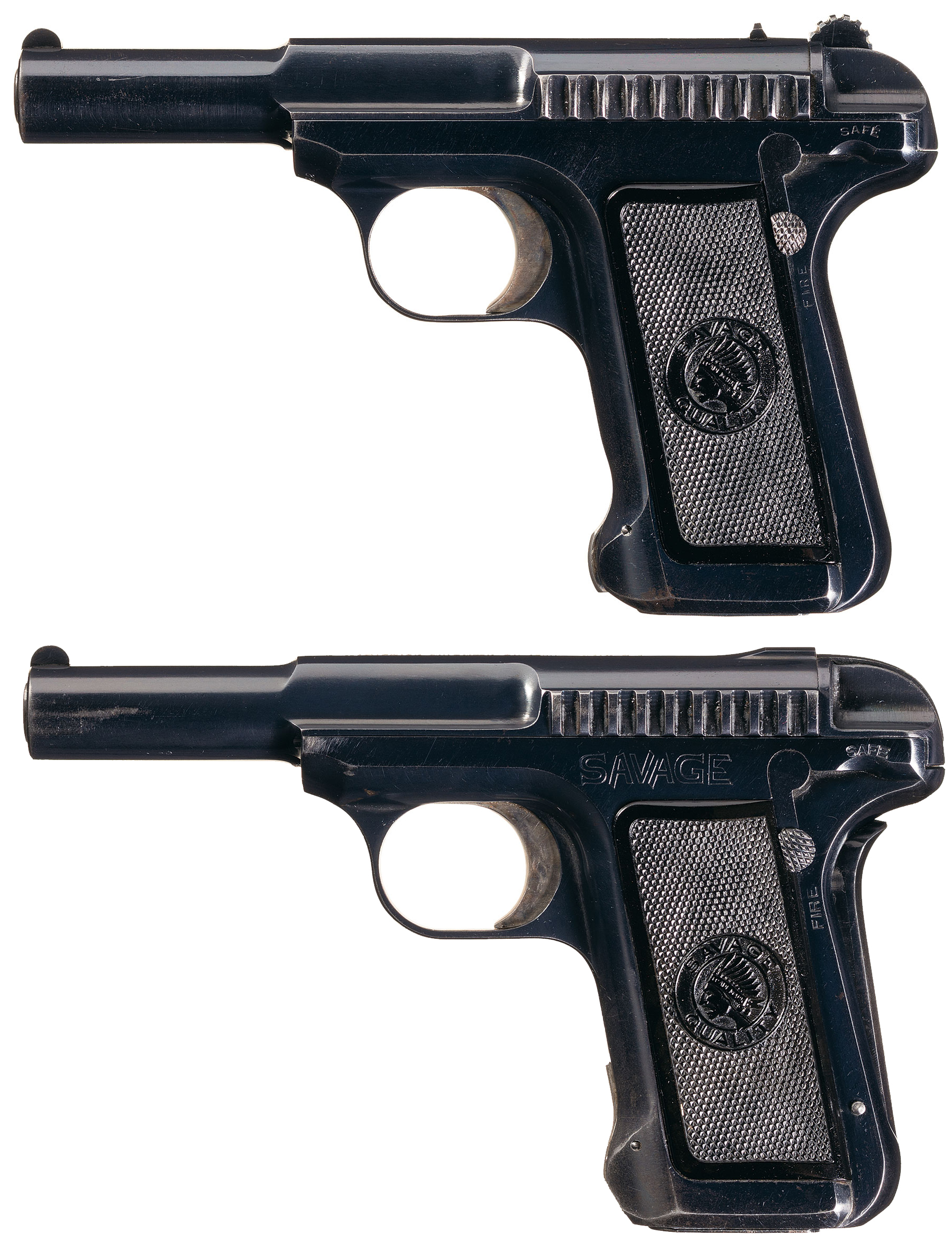 Two Savage Semi-Automatic Pistols | Rock Island Auction