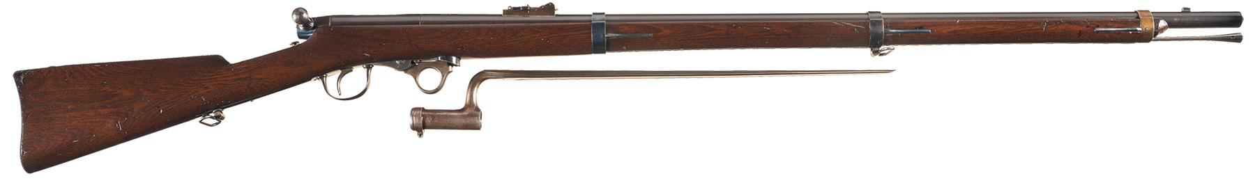 Civil War Era Greene Patent Bolt Action Percussion Rifle | Rock Island ...