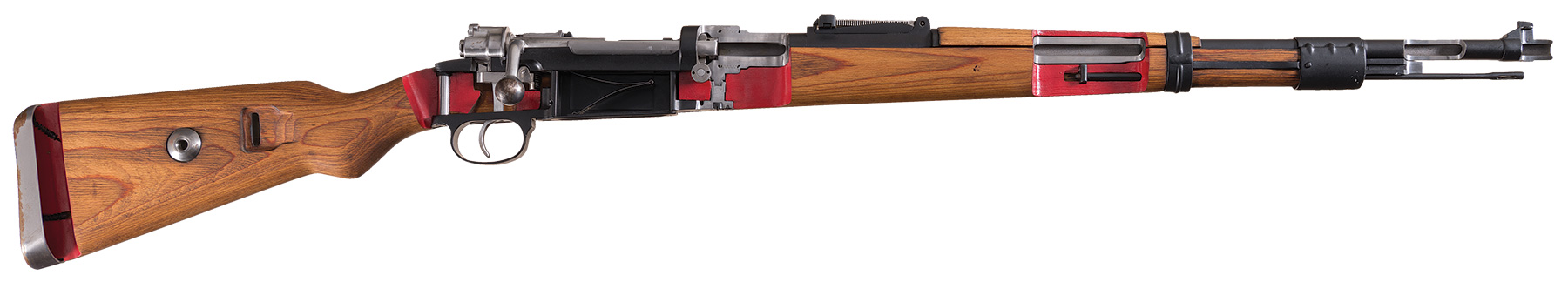 German 98K Mauser Cutaway Bolt Action Rifle | Rock Island Auction