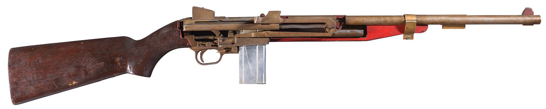 Very Large M1 Carbine Cutaway Classroom Display Model | Rock Island Auction