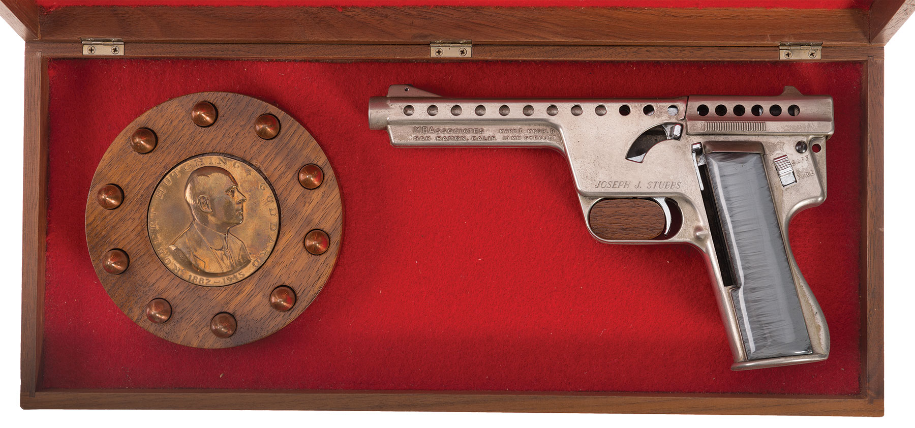 Rare and Early Production MBA Mark I Model B Gyrojet Pistol | Rock ...