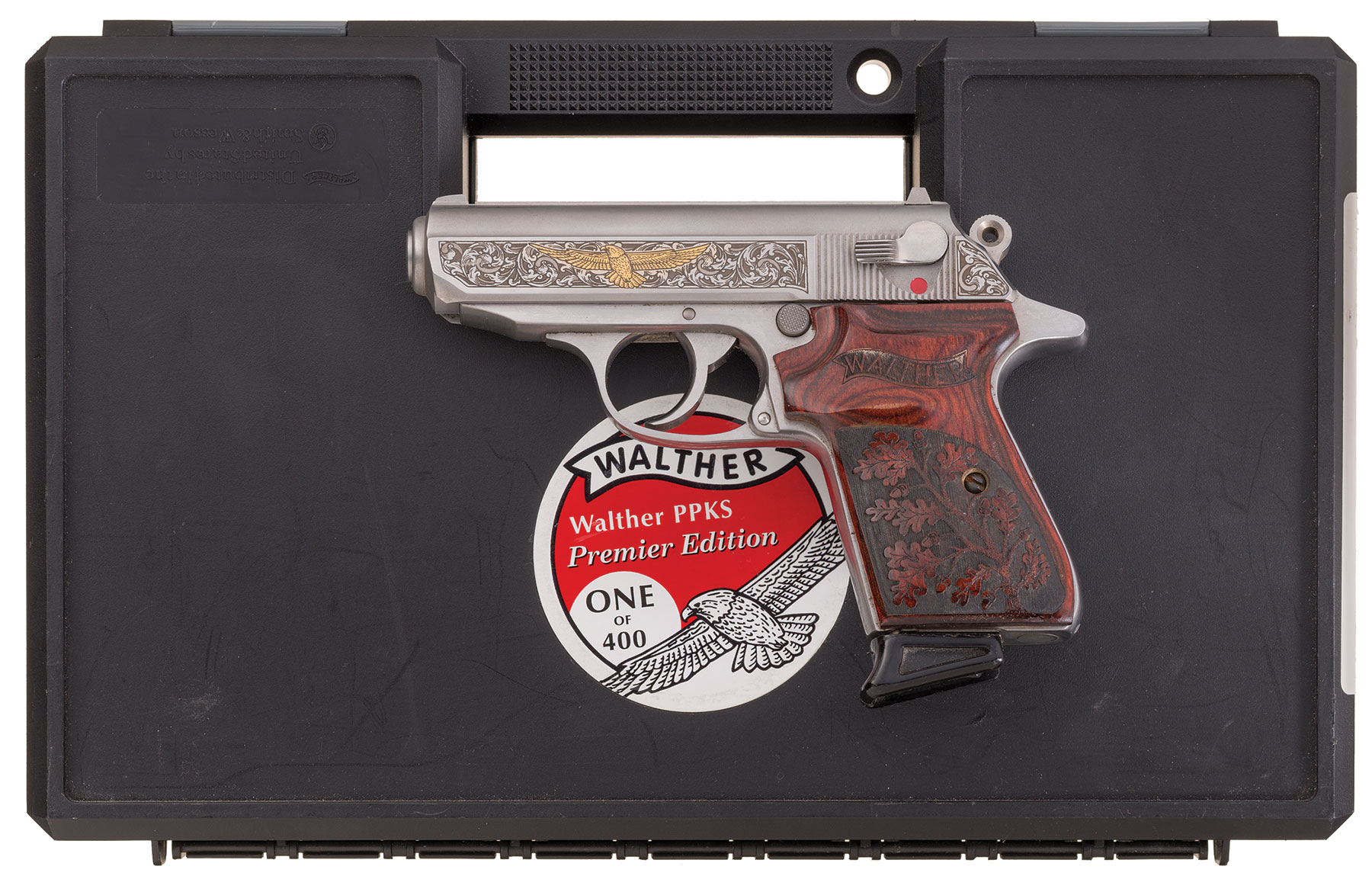 Walther PPK/S Premier Gold Eagle Edition with Case | Rock Island Auction