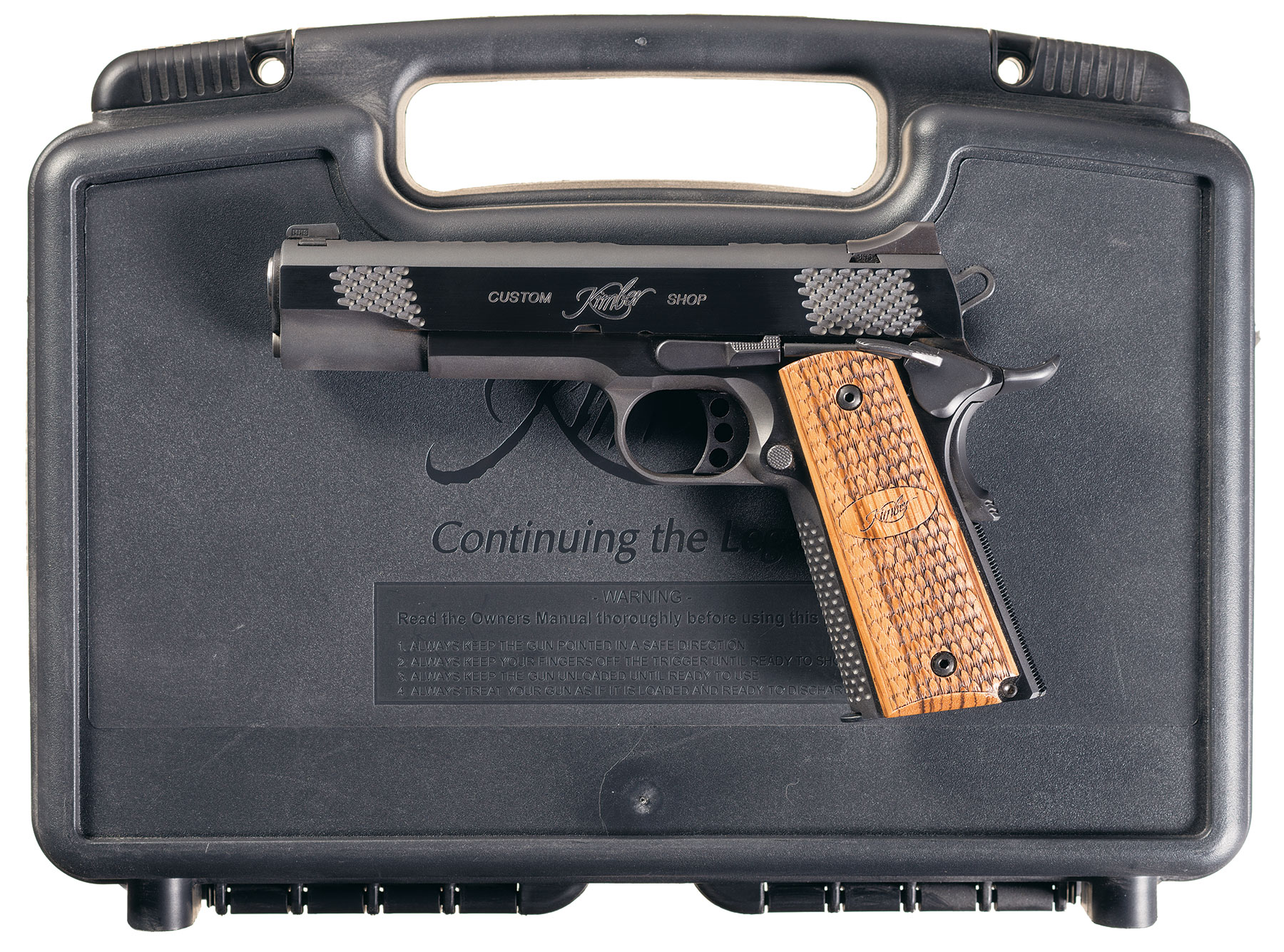Kimber Custom Shop Raptor II Semi-Automatic Pistol with Case | Rock ...