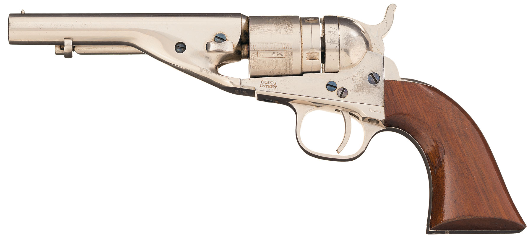 Colt Round Barrel Pocket Navy Conversion Revolver | Rock Island Auction