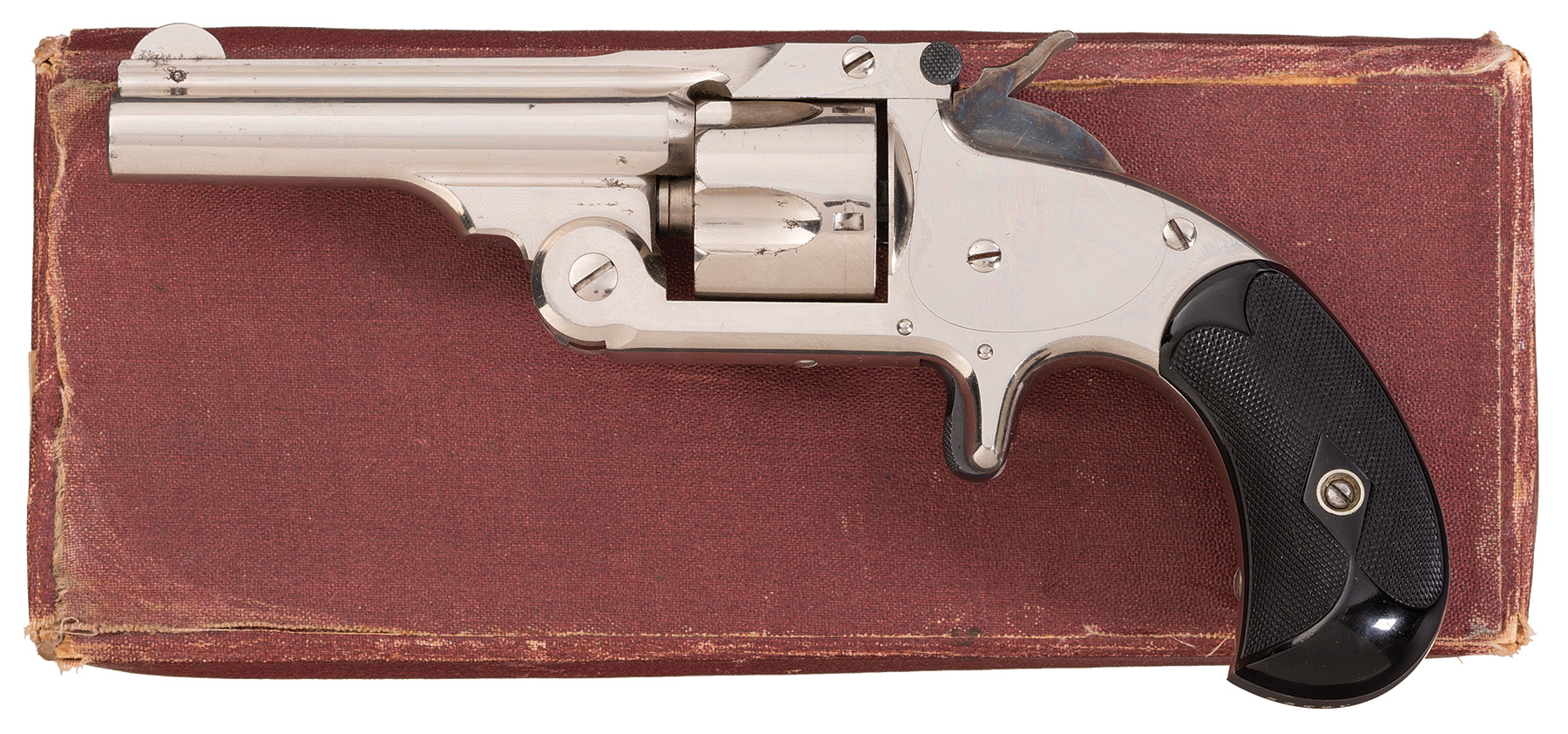 Smith & Wesson .32 Single Action Revolver with Box | Rock Island Auction