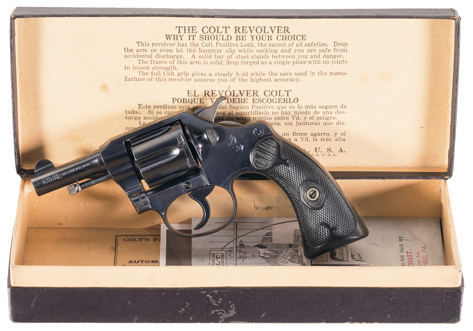 Colt Police Positive Revolver with 2 1/2' Barrel and Box | Rock Island ...