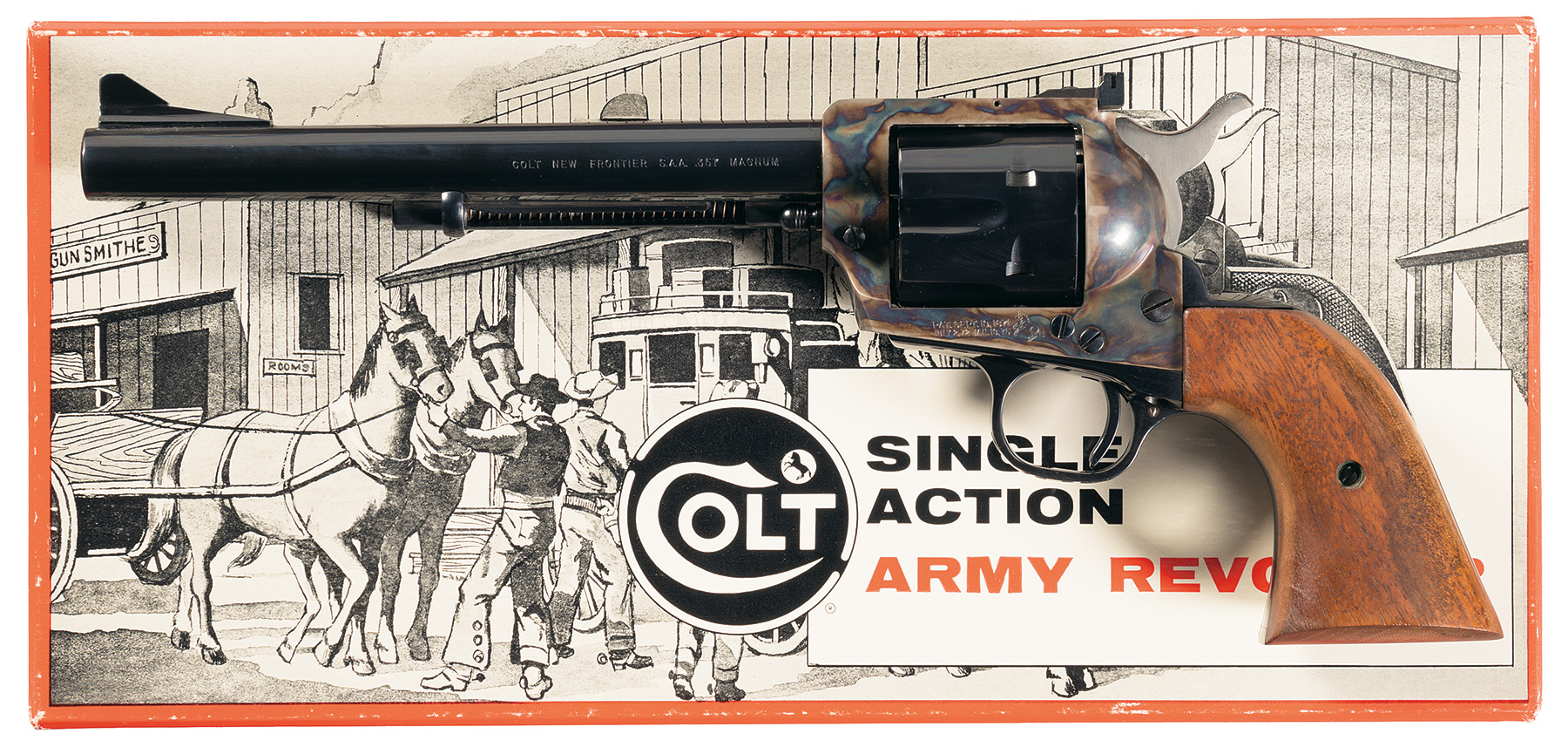 Colt New Frontier Single Action Army Revolver with Box | Rock Island ...