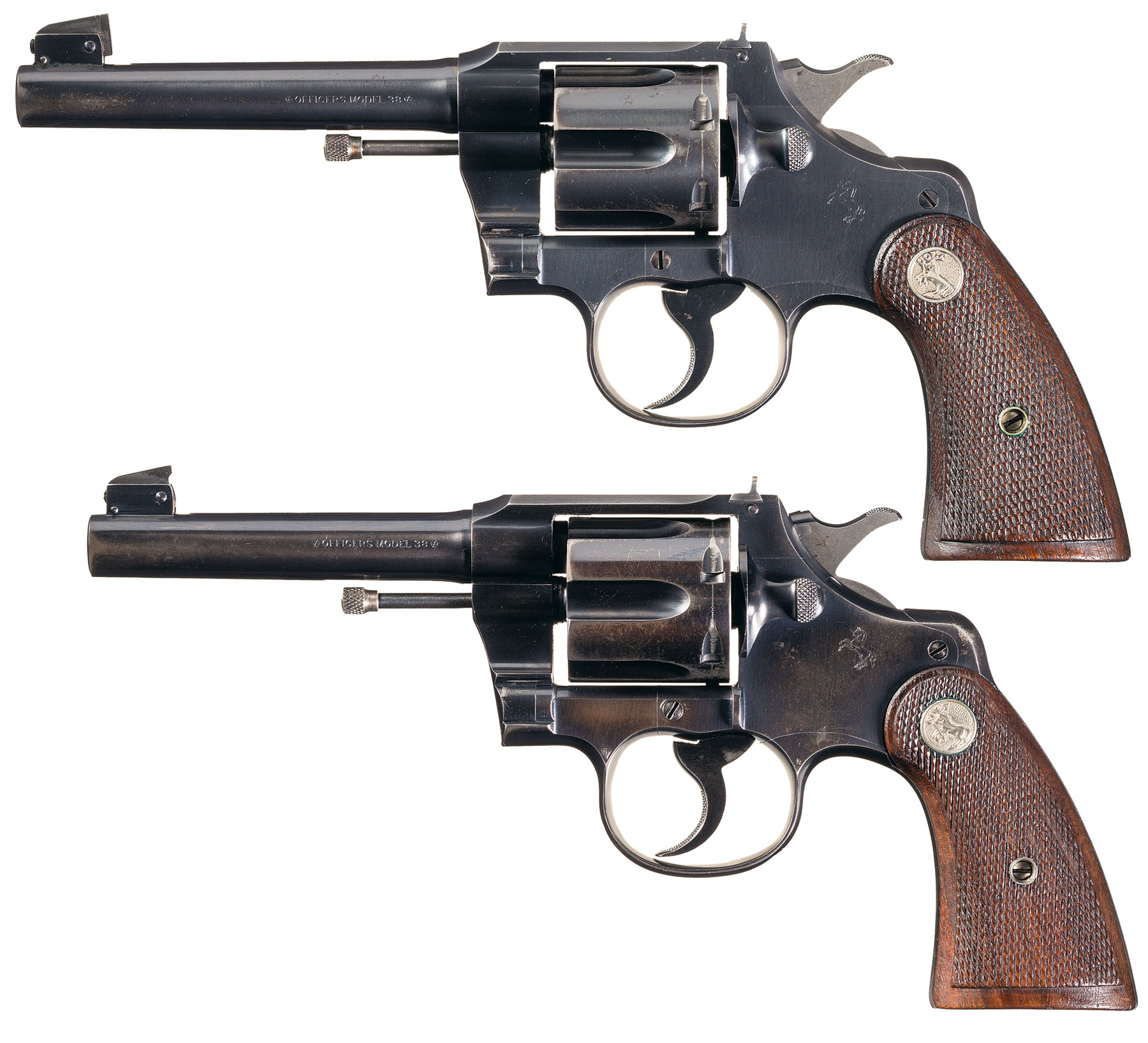 Two Pre-War Colt Target Revolvers | Rock Island Auction