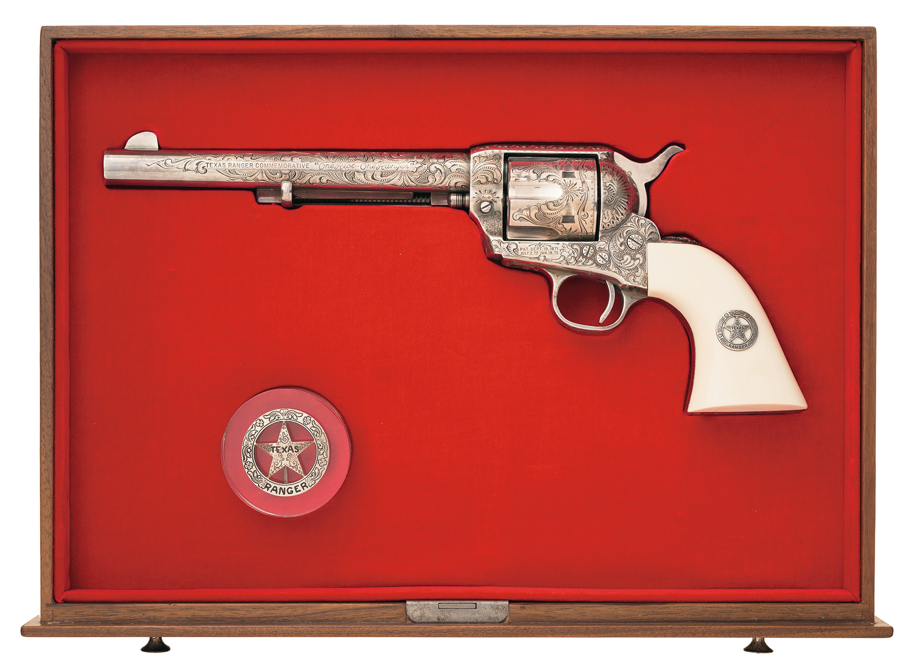 Colt Texas Ranger Commemorative Single Action Army with Case | Rock ...