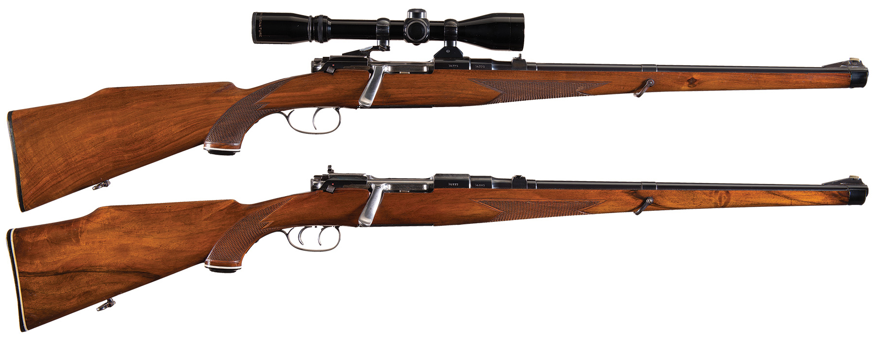 Two Steyr Bolt Action Rifles | Rock Island Auction