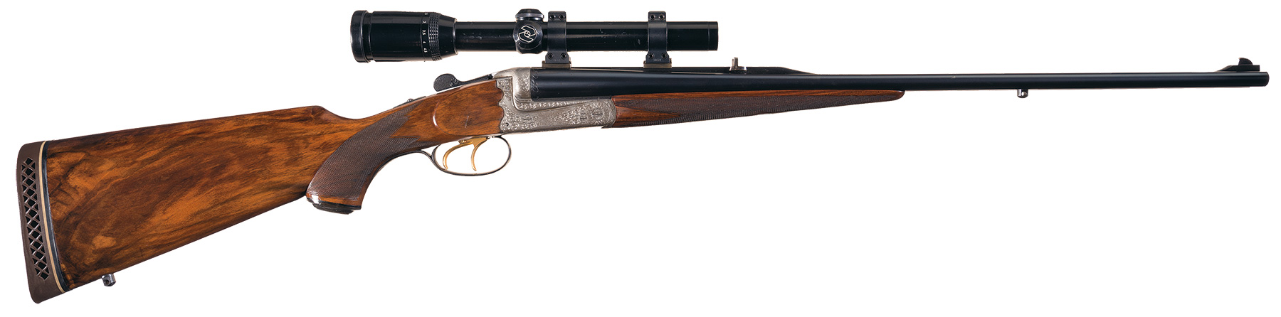 Borovnik Side by Side Rifle 300 Win magnum | Rock Island Auction