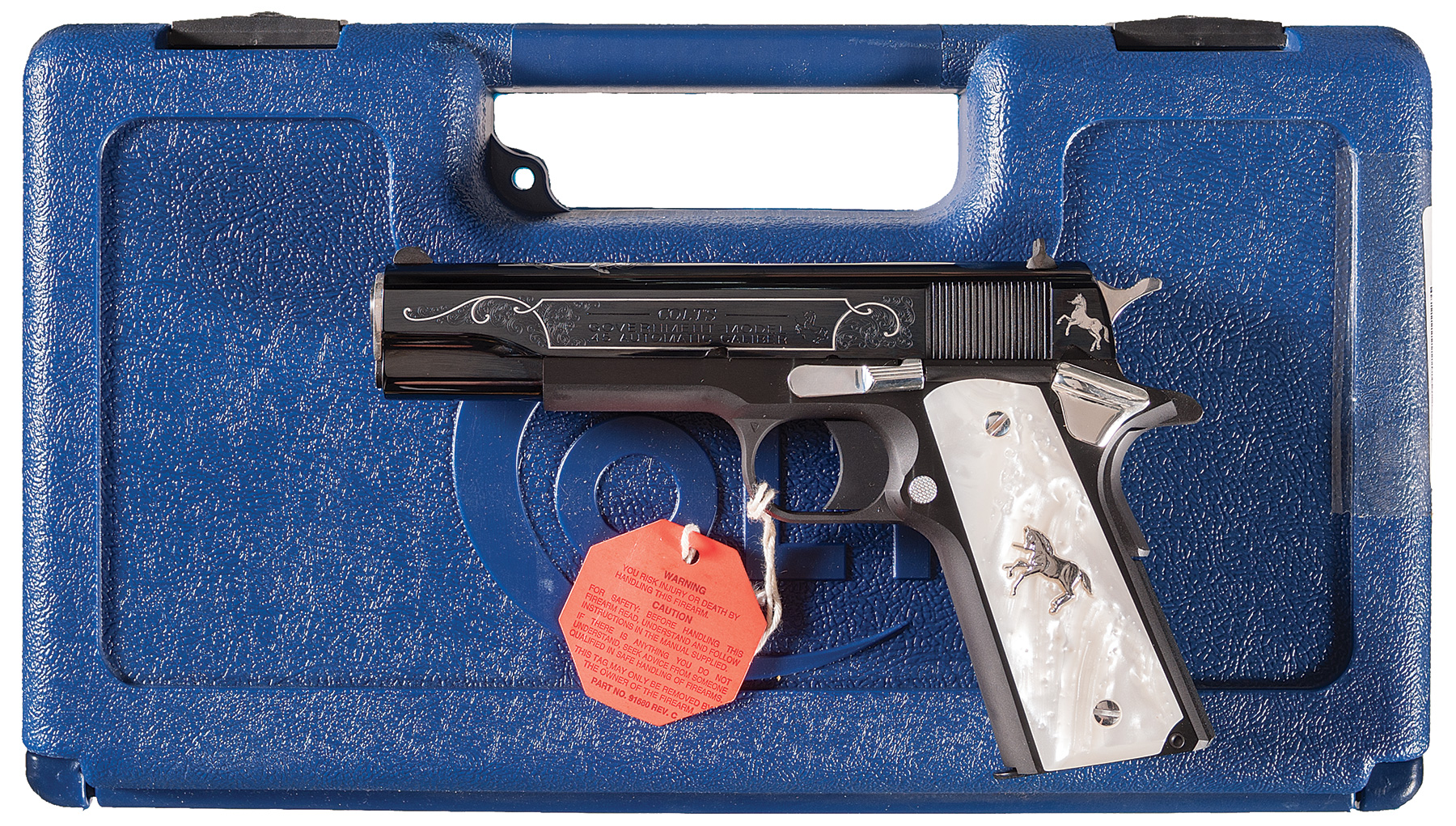 Colt Government Silver Premier Edition Lew Horton Exclusive | Rock ...