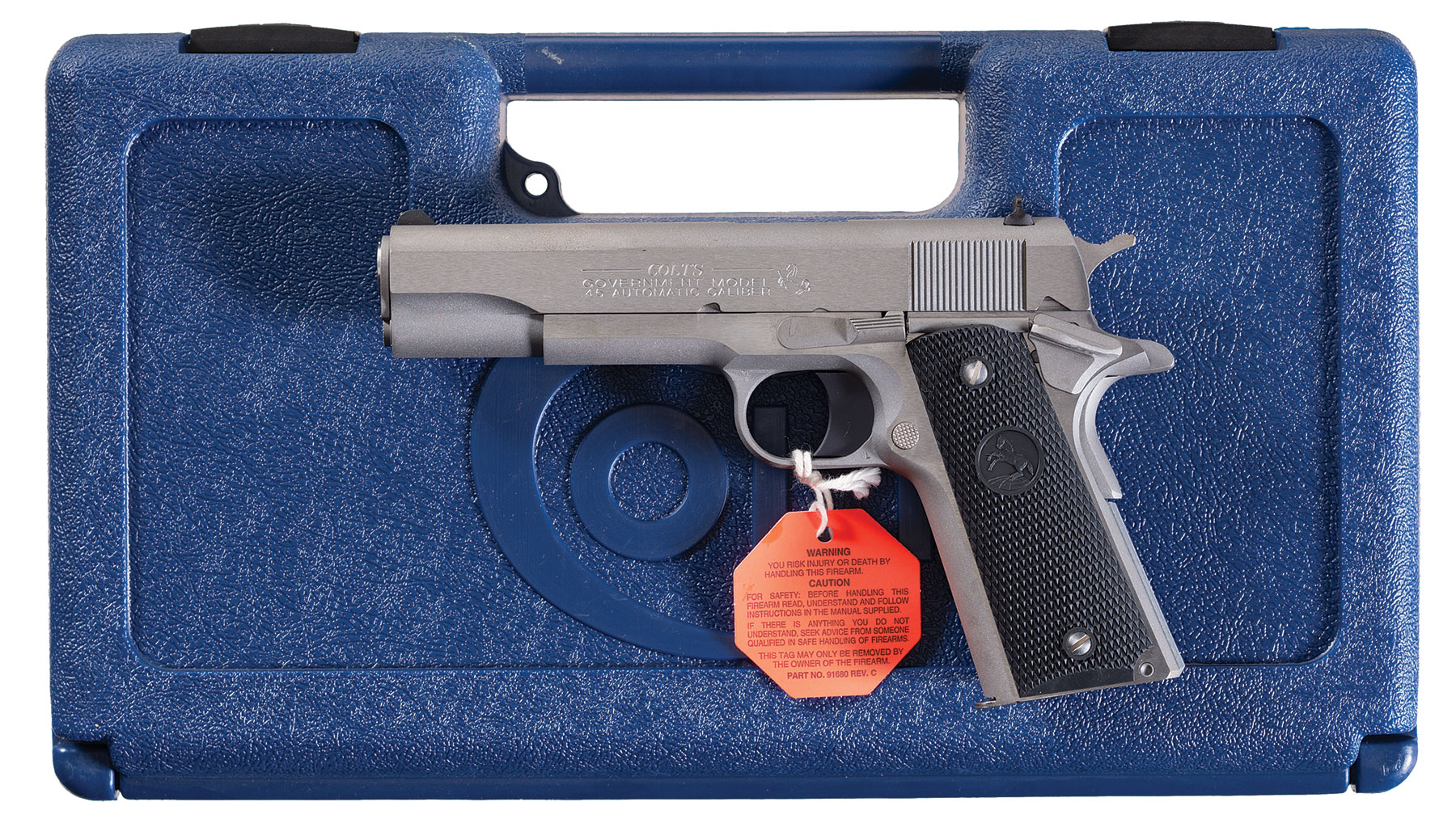 Colt Government Model Semi-Automatic Pistol with Case | Rock Island Auction