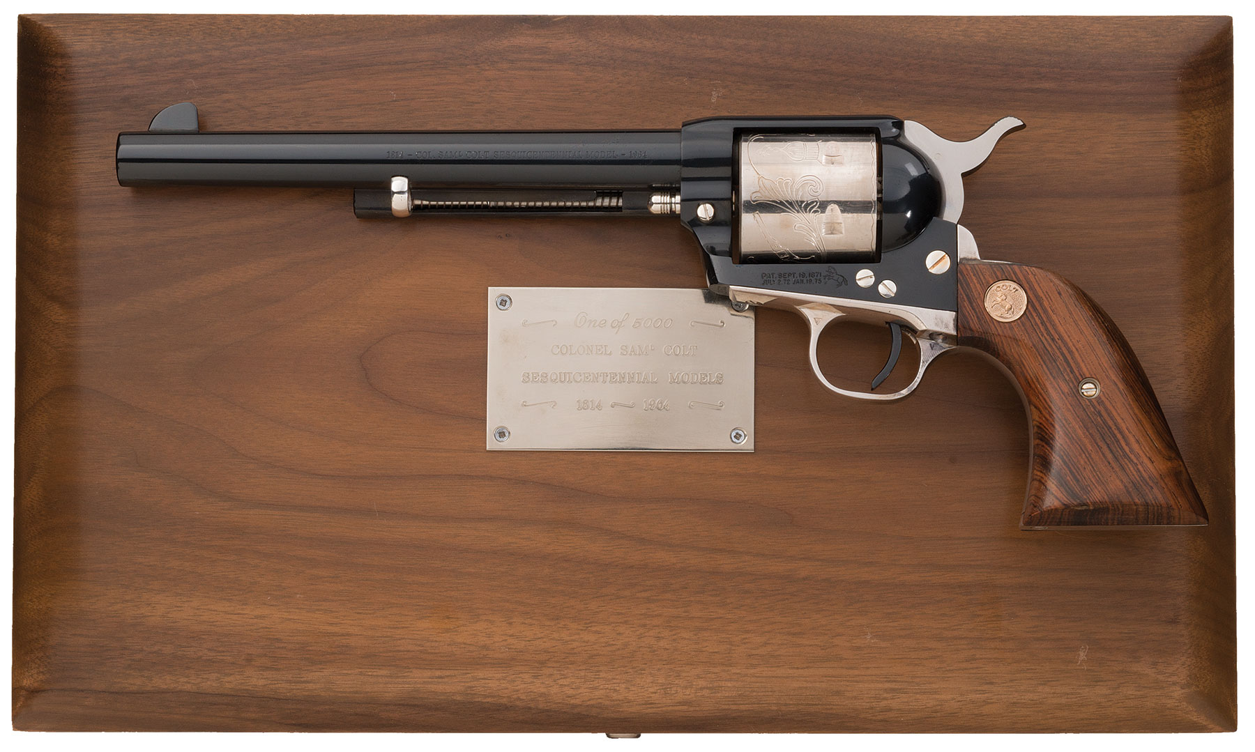 Colt Colonel Sam Colt Sesquicentennial Commemorative Revolver | Rock ...